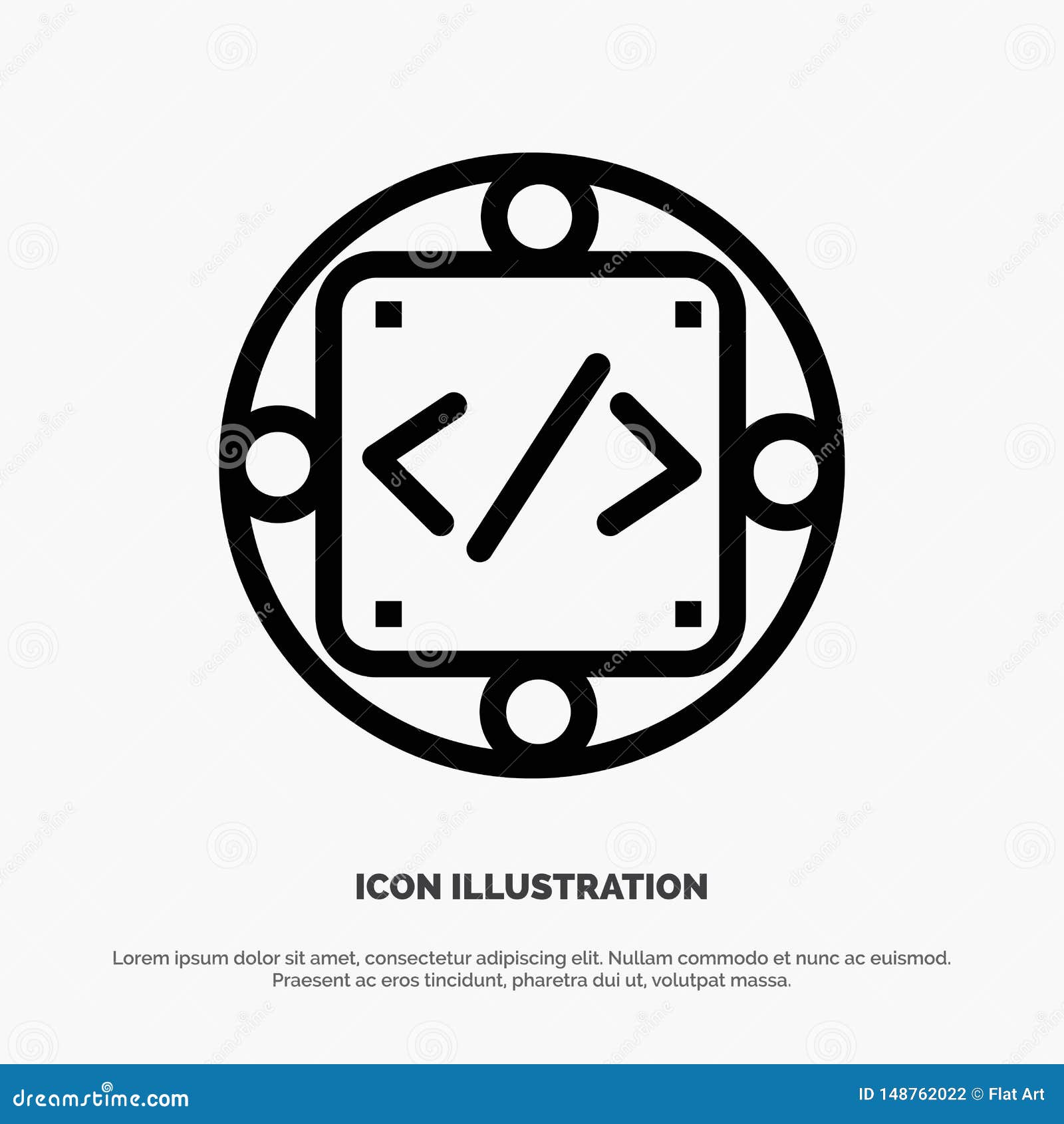 Code, Custom, Implementation, Management, Product Solid Icon ... Code, Custom, Implementation, Management, Product Solid Icon ...
