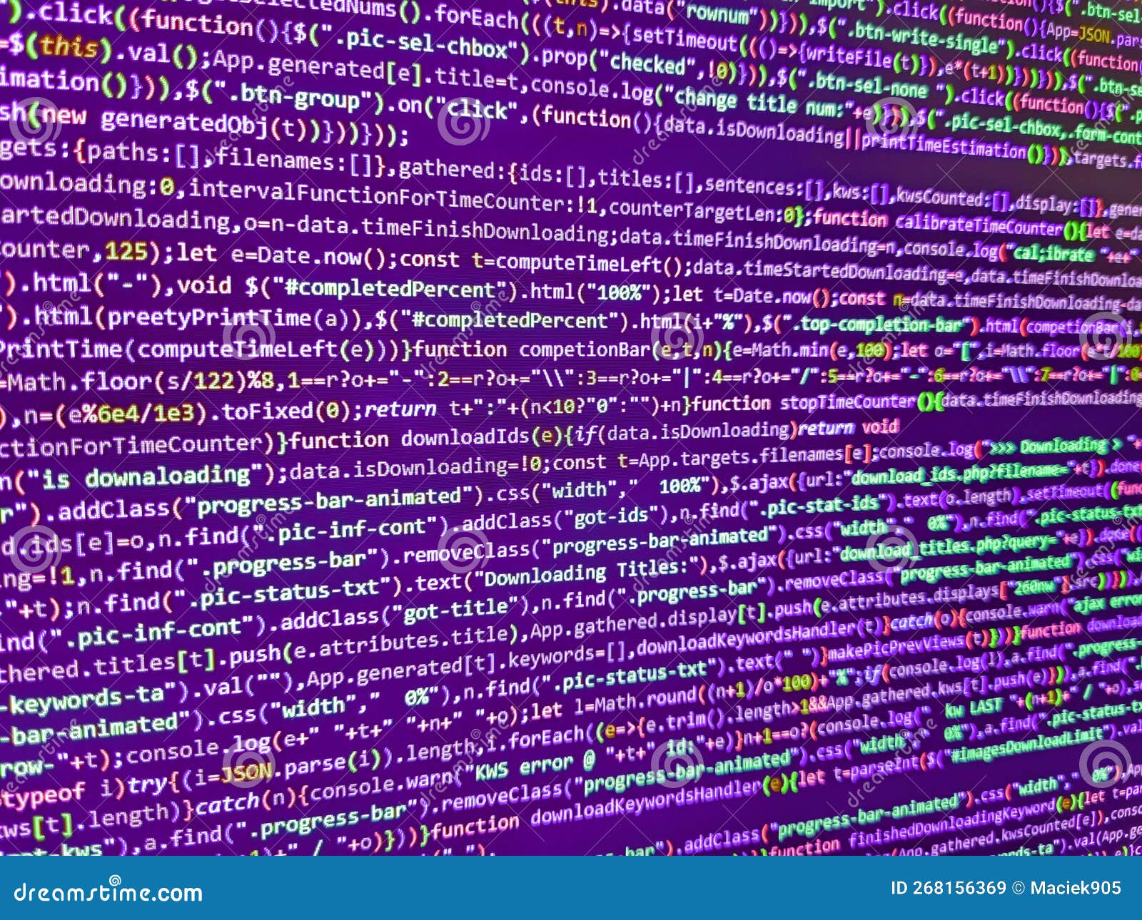 Code On Dark Background Coding Programmer Abstract Background