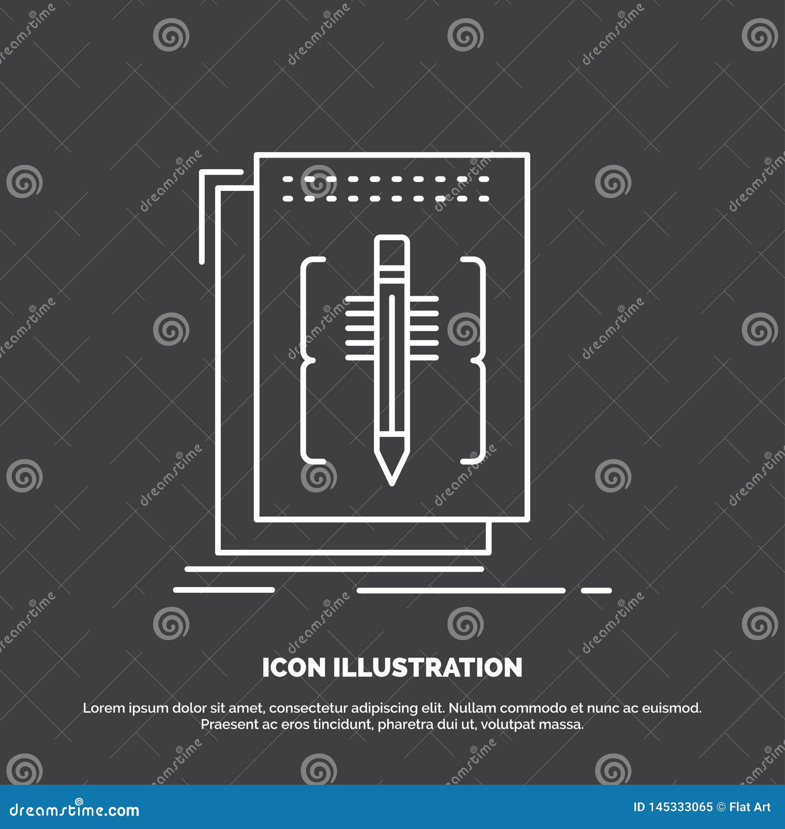 Code Edit Editor Language Program Icon Line Vector Symbol For Ui And Ux Website Or Mobile