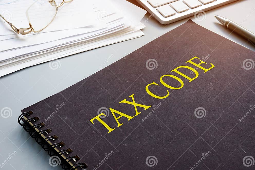 Code Fiscal Et Documents Financiers Image stock - Image du concept ...