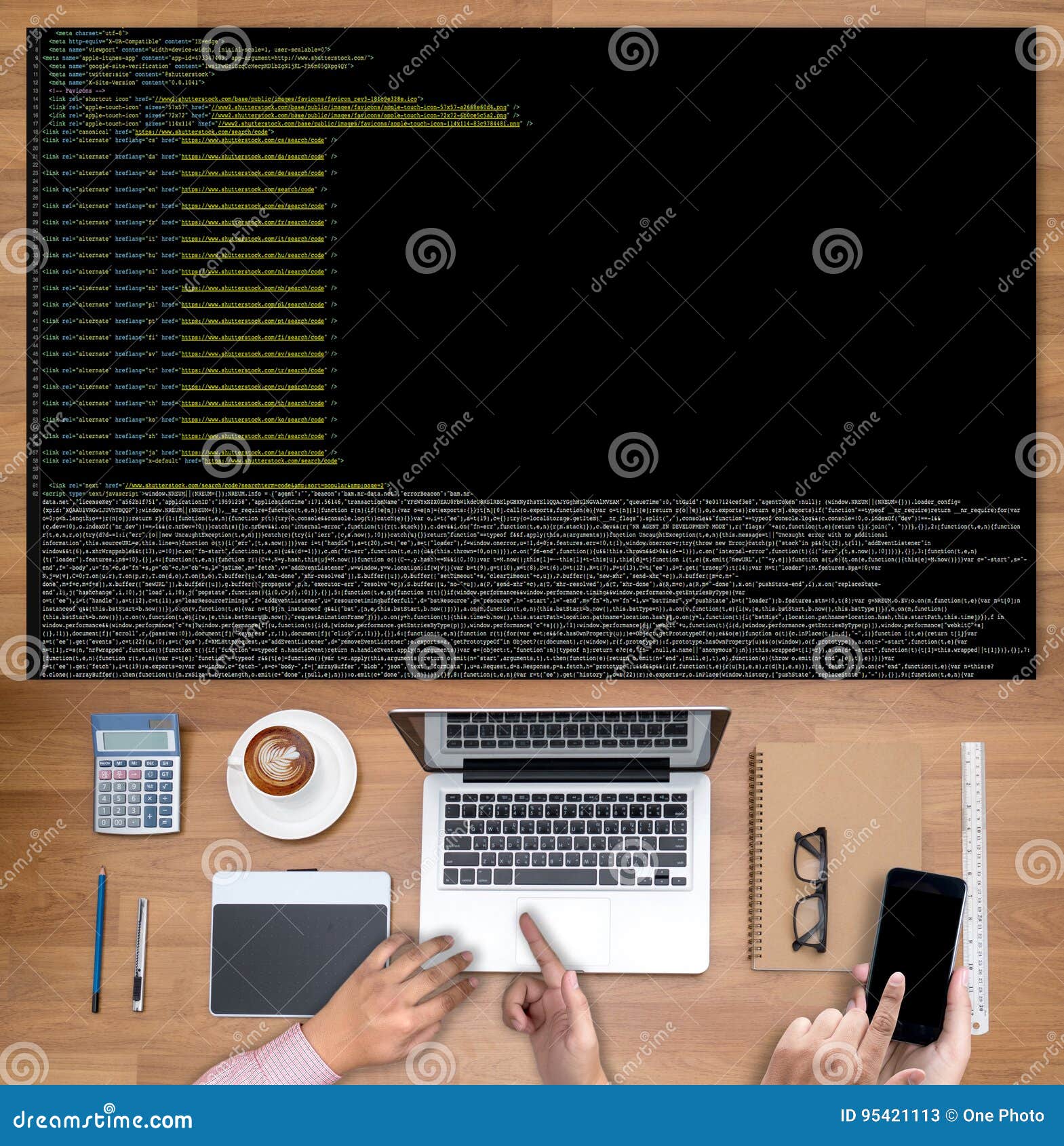 Code Focus On Programming Code Coding Php Html Coding Cyberspac Stock Image Image Of Data