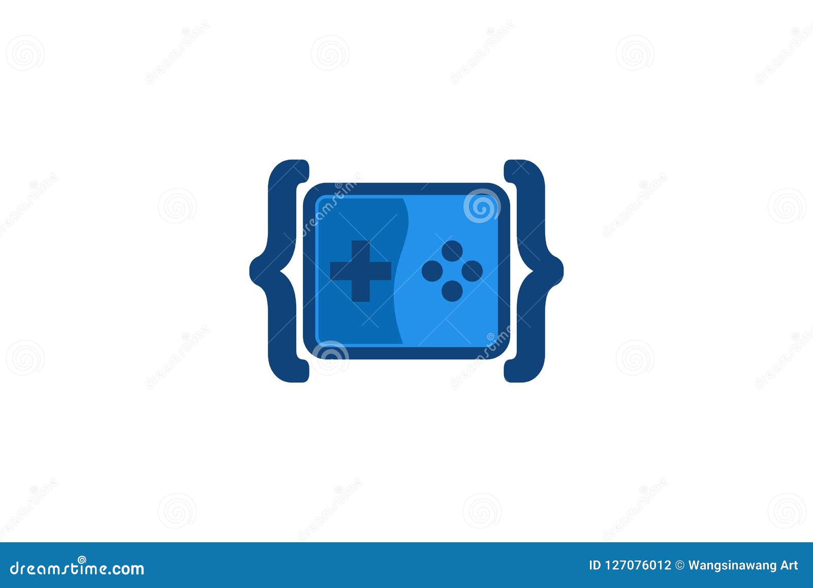 Code Game Logo Designs Inspiration, Vector Illustration. Stock Vector ...