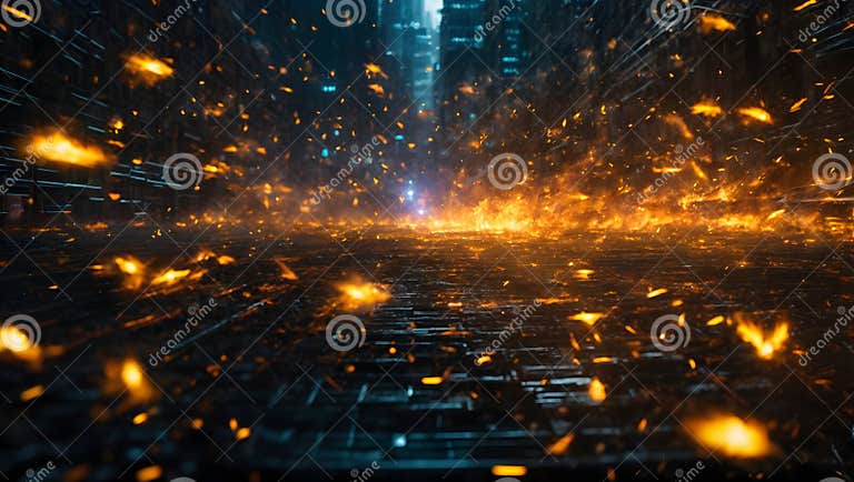 Code Havoc Created with Generative AI Stock Photo - Image of carnivore ...