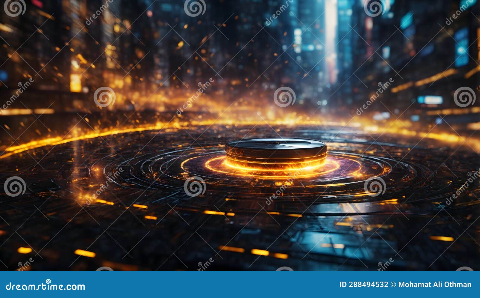 Code Havoc Created with Generative AI Stock Illustration - Illustration ...