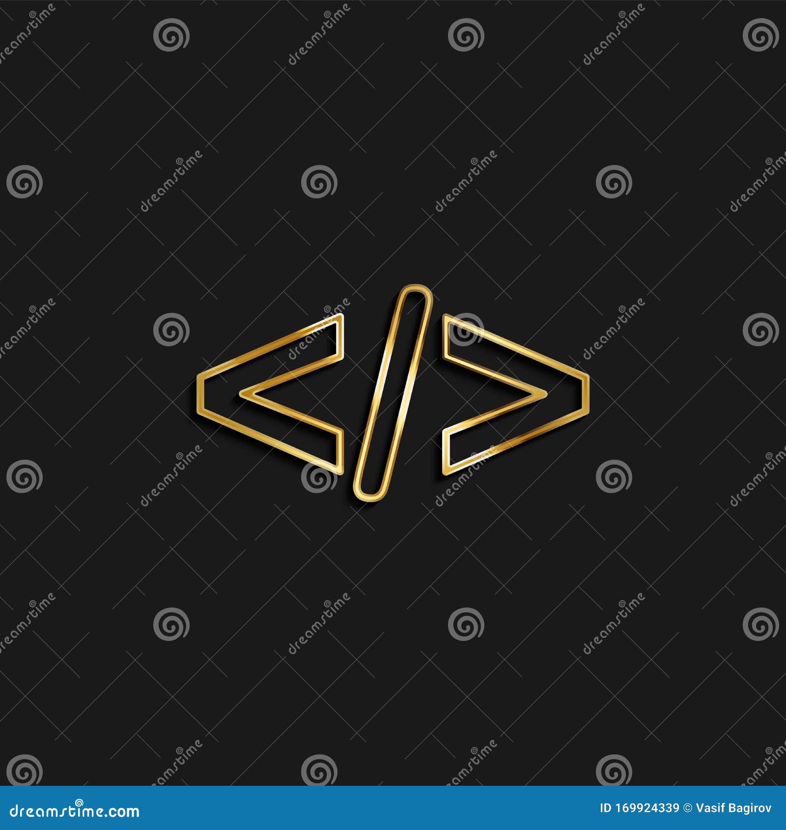 Code Html Vector Icon Set. Program Coding Sign In Circle | CartoonDealer.com #259881079