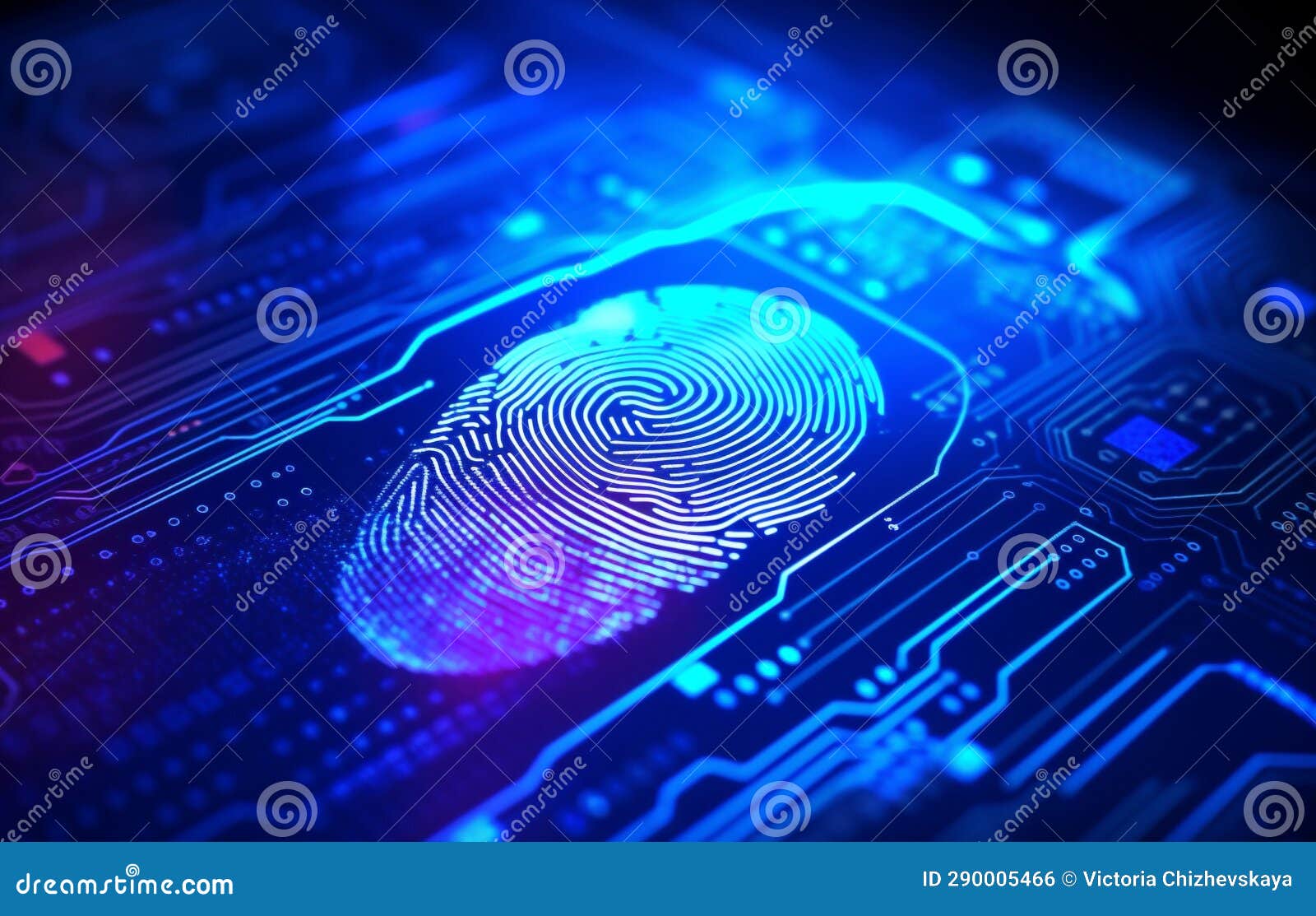 Scan Verification Finger Security Digital Computer Scanner Safety ...