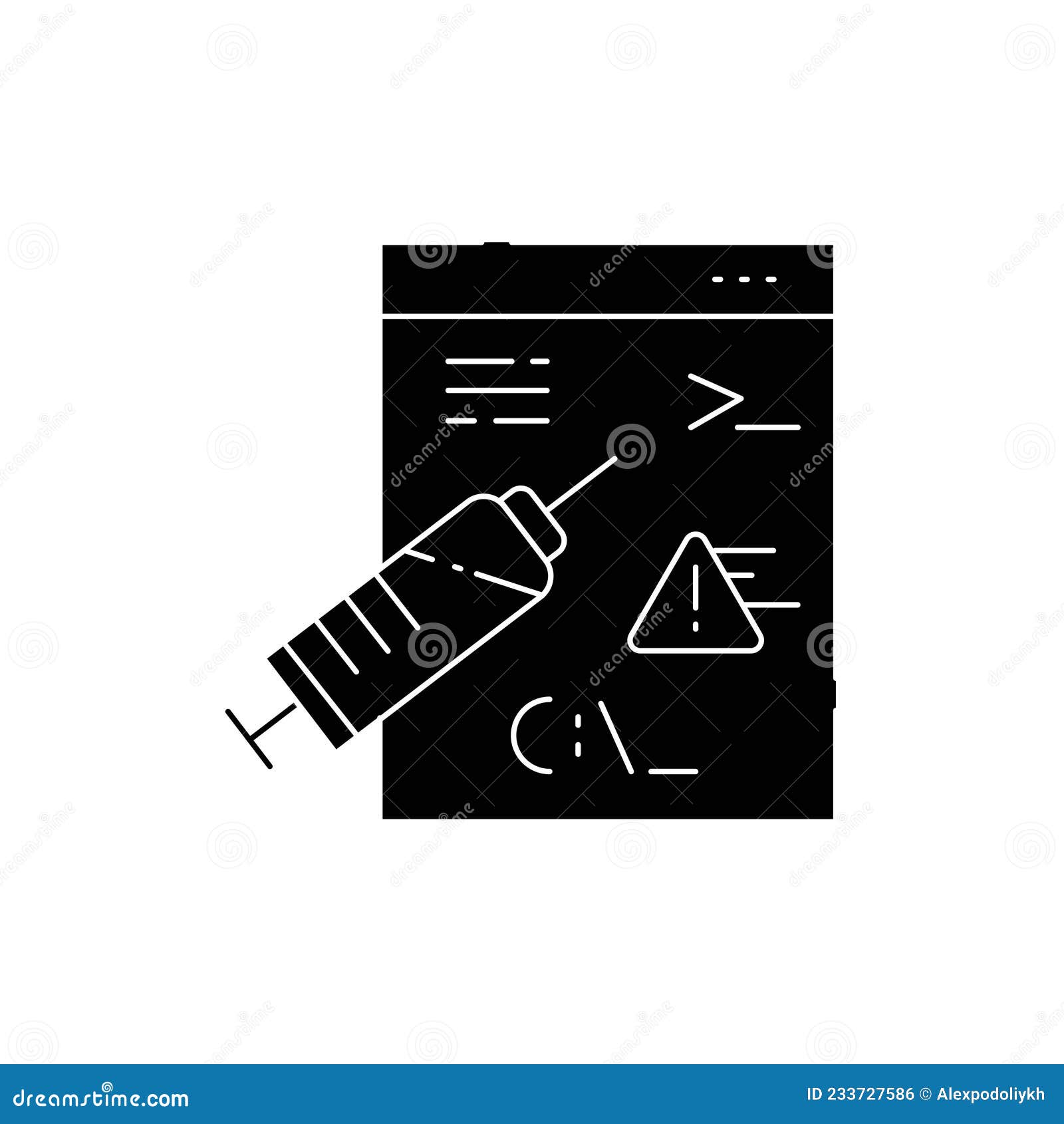 Code Injection Vector Icon On White Background. Flat Vector Code ... Code Injection Vector Icon On White Background. Flat Vector Code ...