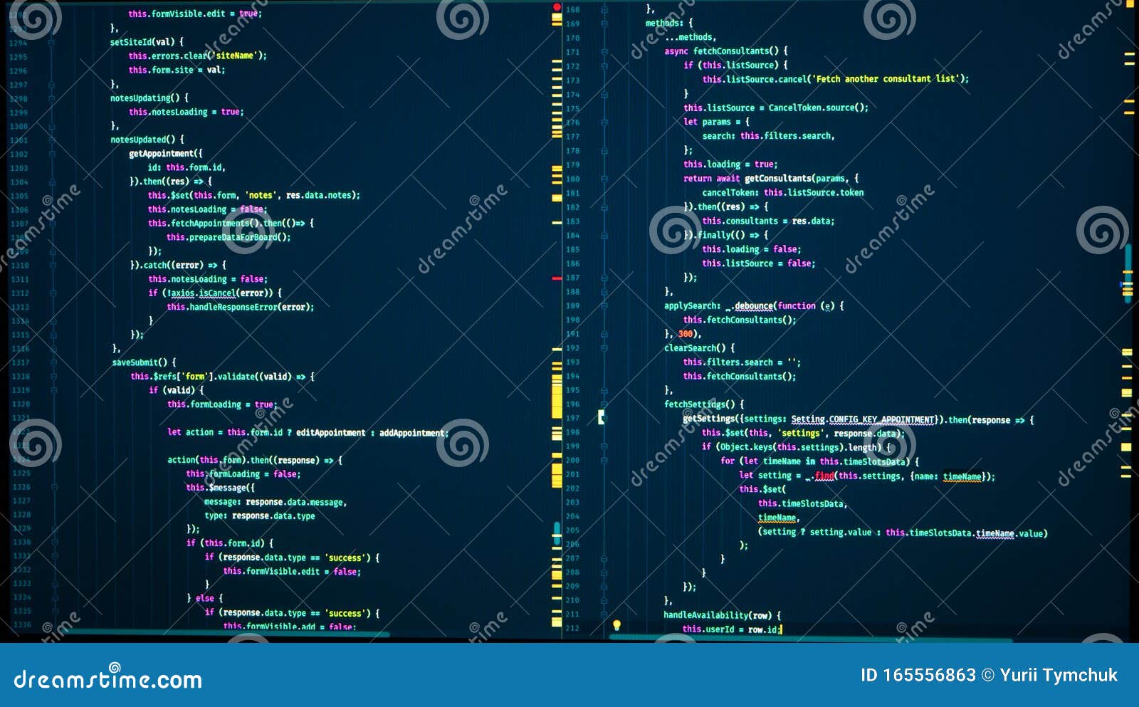 Code Java De La Page Web Concept De Programmation Javascript Code Java ...