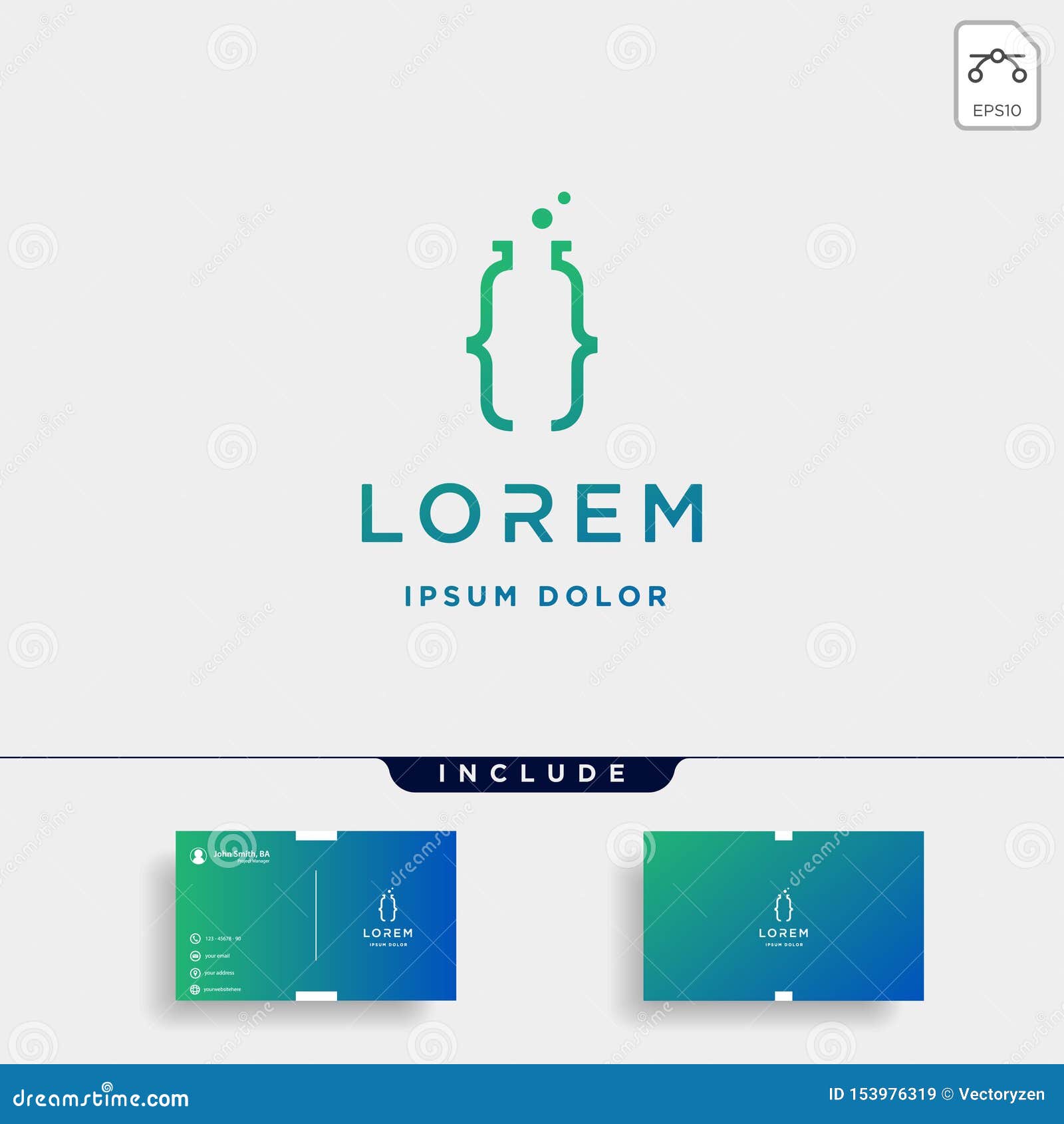 Code Lab Logo Design Research Coding Vector Symbol Stock Vector ...