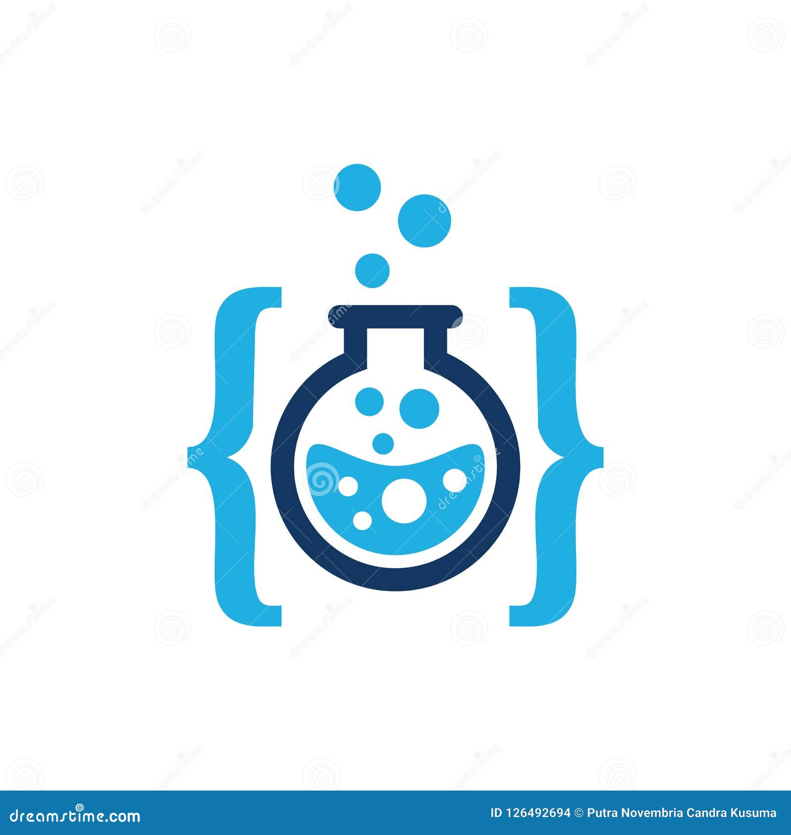 Code Lab Logo Icon Design stock vector. Illustration of element - 126492694