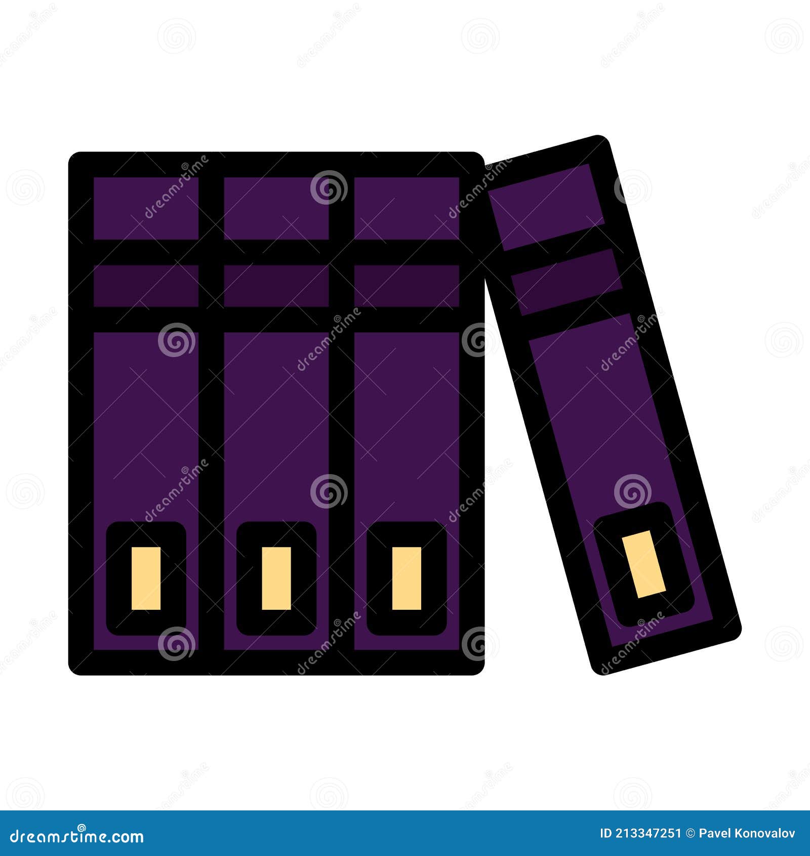 Code of Laws Icon stock vector. Illustration of judicial - 213347251