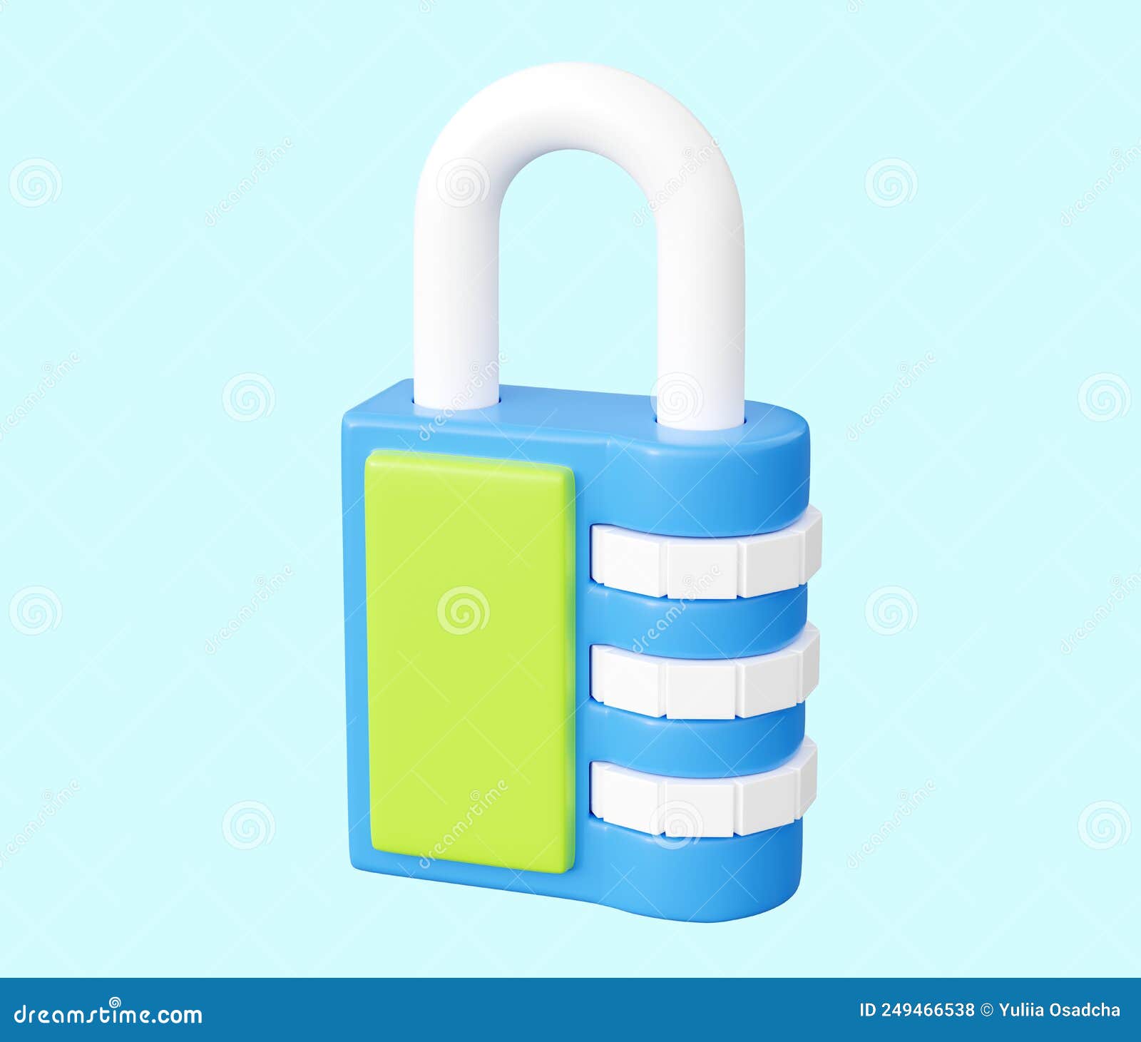 Closed Combination Lock, Padlock With Security Code Dial, Number Wheel ...