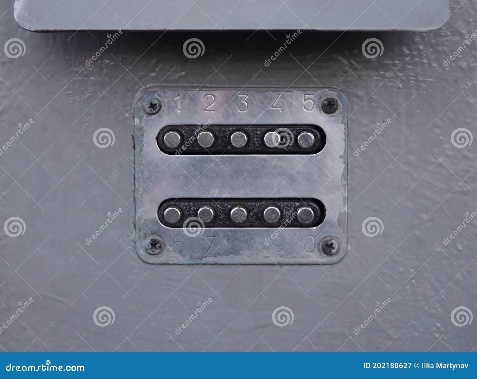 Code Lock on the Door Entrance. Stock Image - Image of door, numeric ...