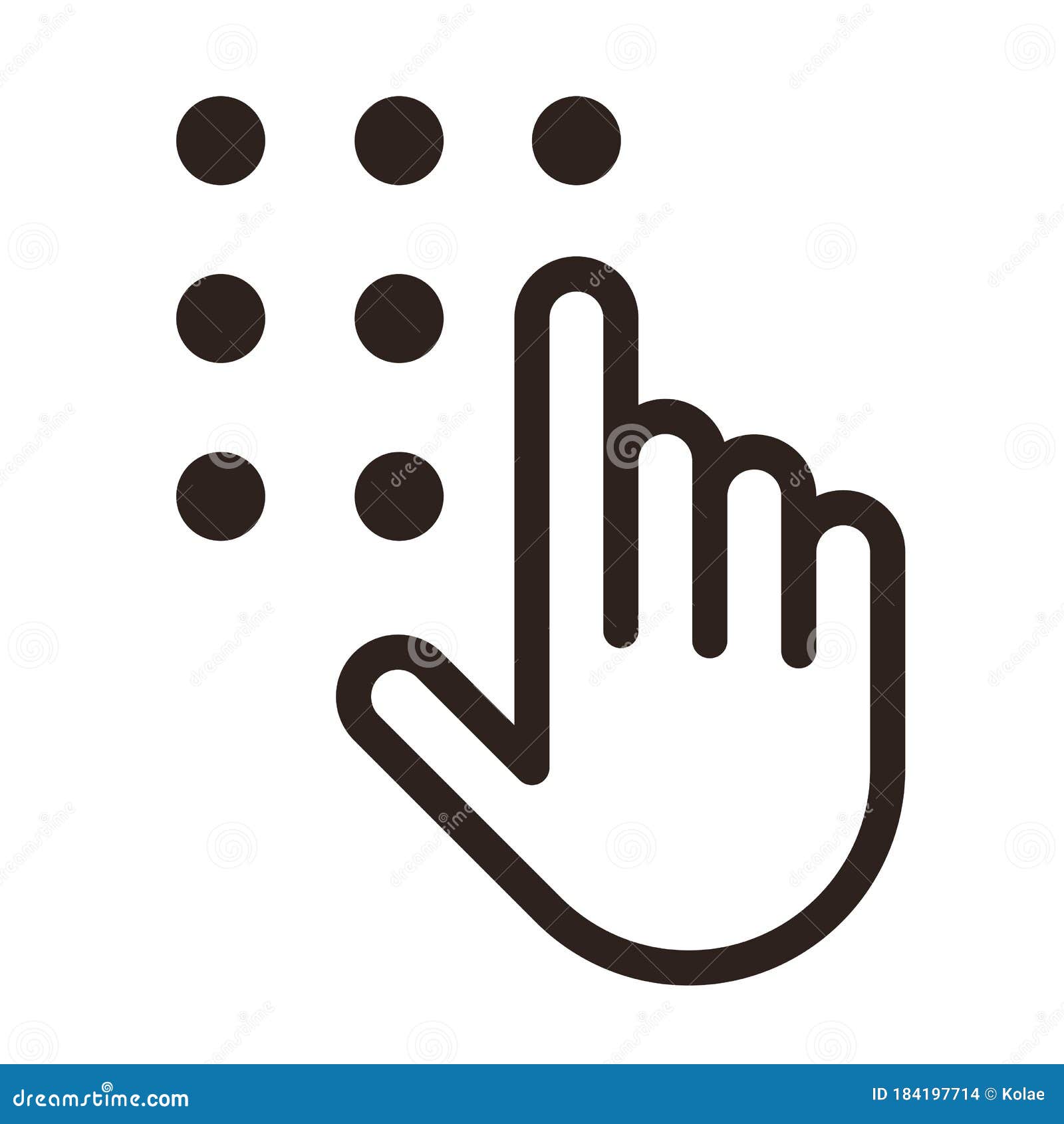 Code lock icon stock vector. Illustration of button - 184197714