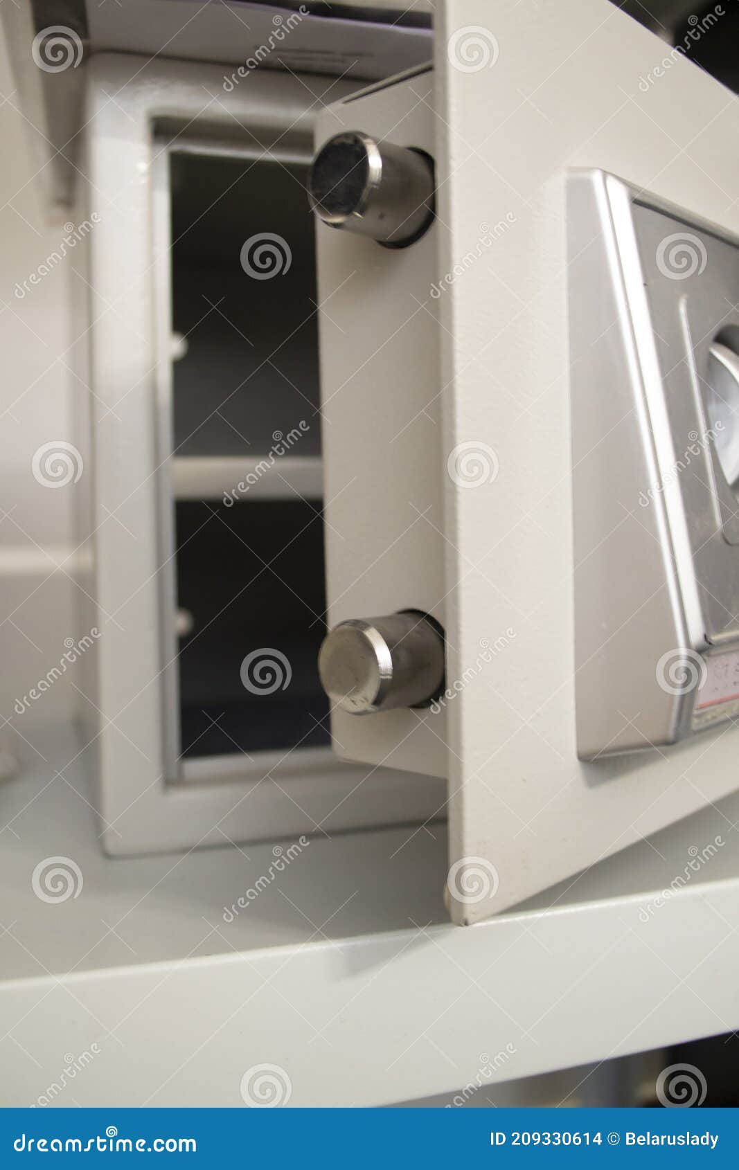 Code Lock on the Safe Door, Open Safe. Stock Photo - Image of ...