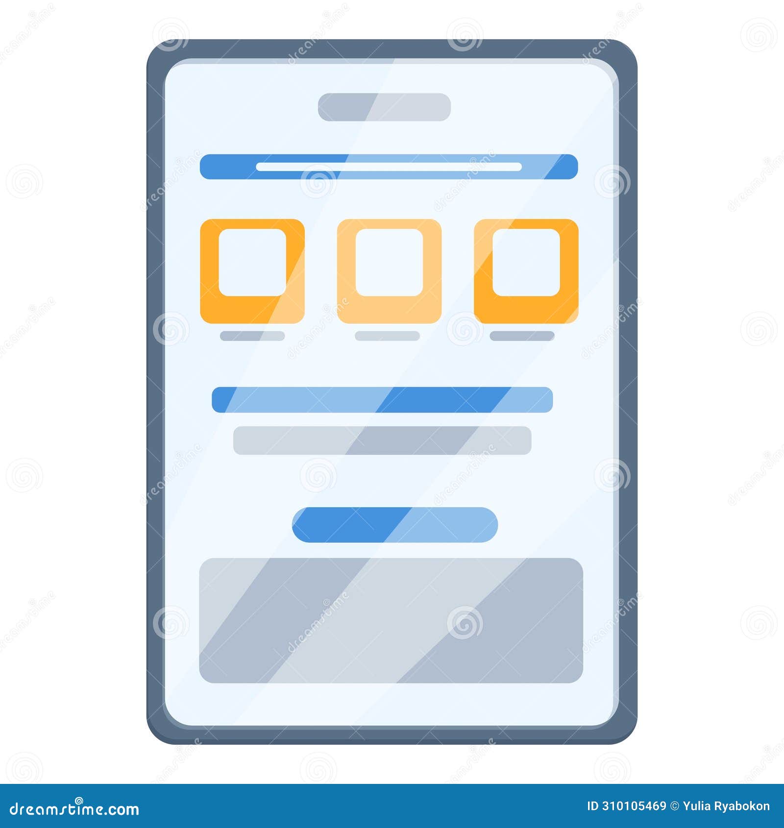 Code New Design Web Icon Cartoon Vector. Change Mobile User Stock ...