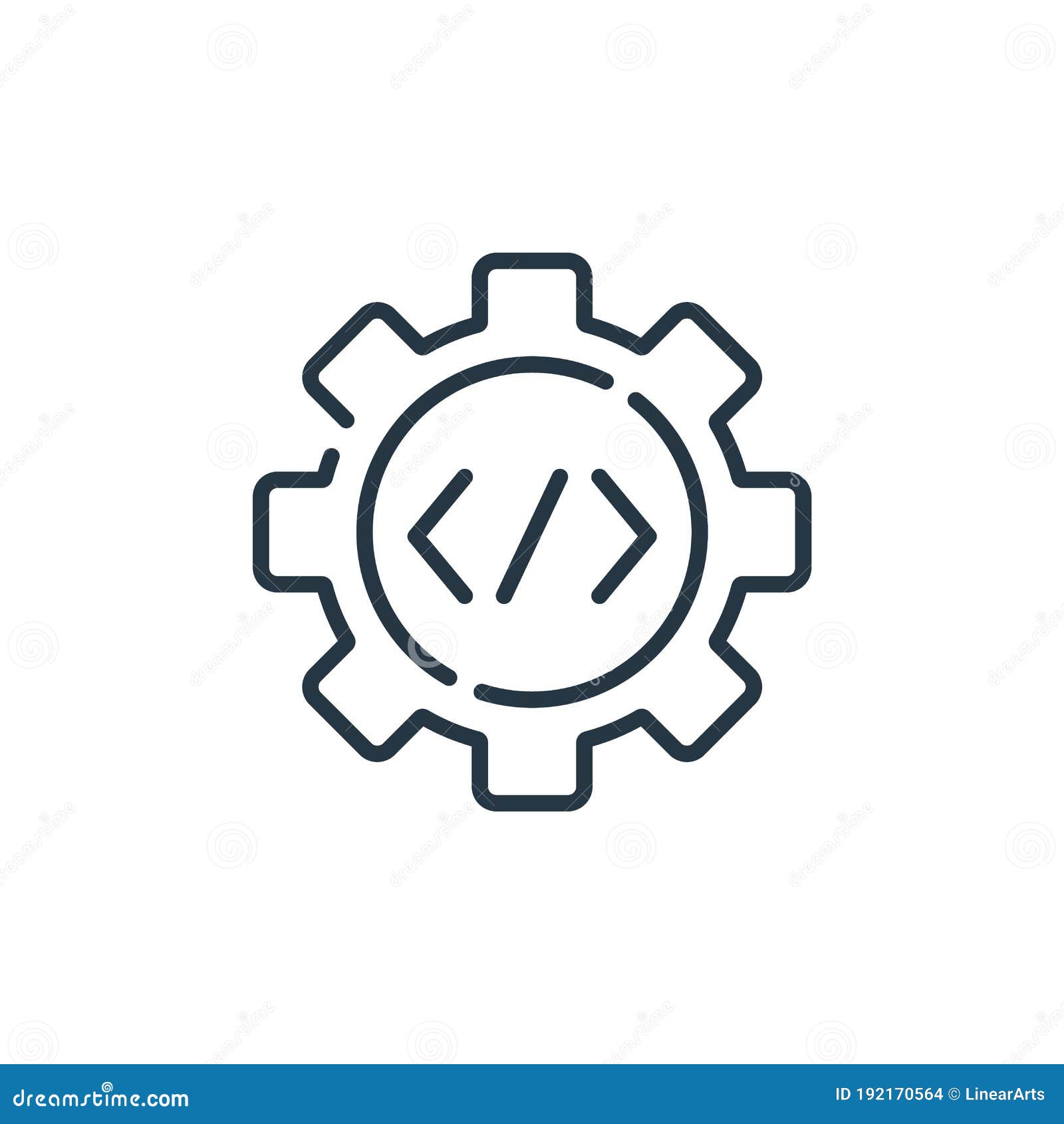 Code Optimisation Icon Vector From Programming Concept Thin Line Illustration Of Code