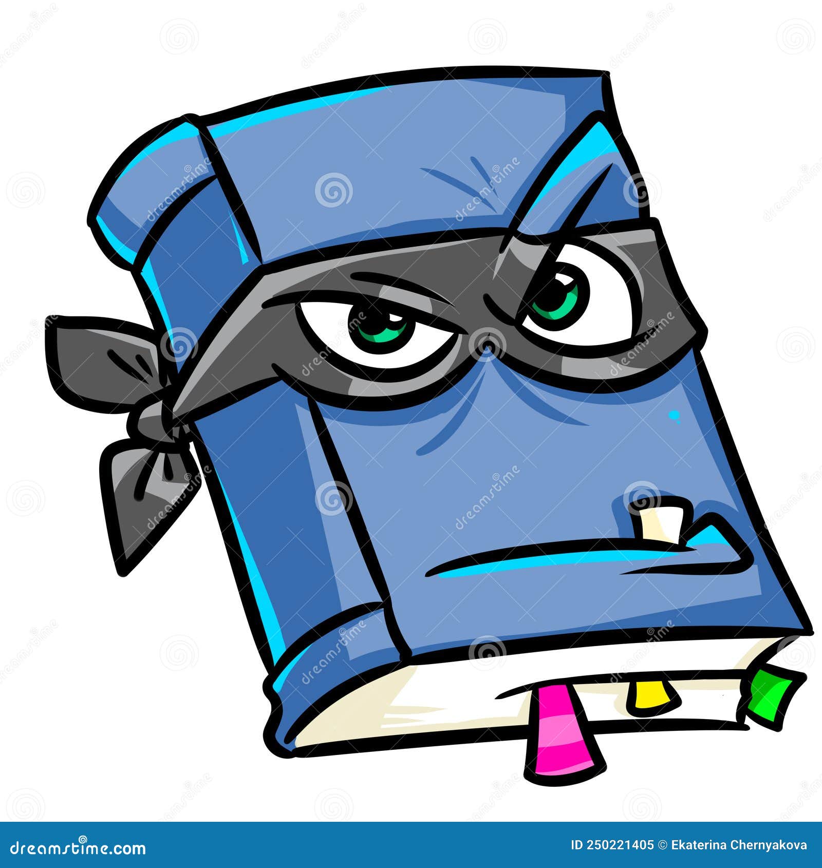Code And Password Cracking Book Parody Character Clipart Cartoon ...