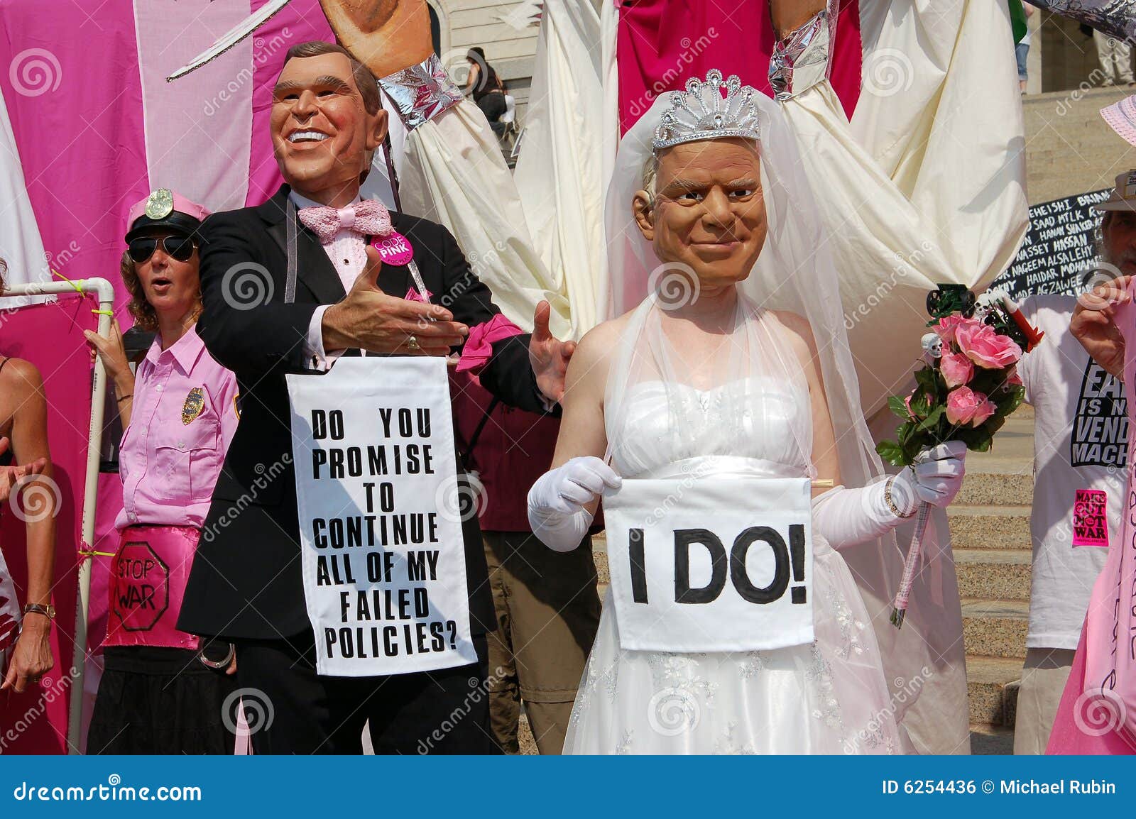 Code Pink Protesters editorial photo. Image of protester - 6254436
