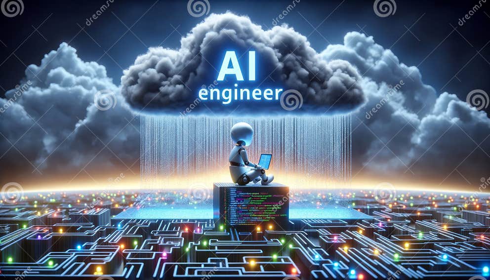 Code Rainmaker 3D AI Engineer on Digital Cloud Programming Rain ...