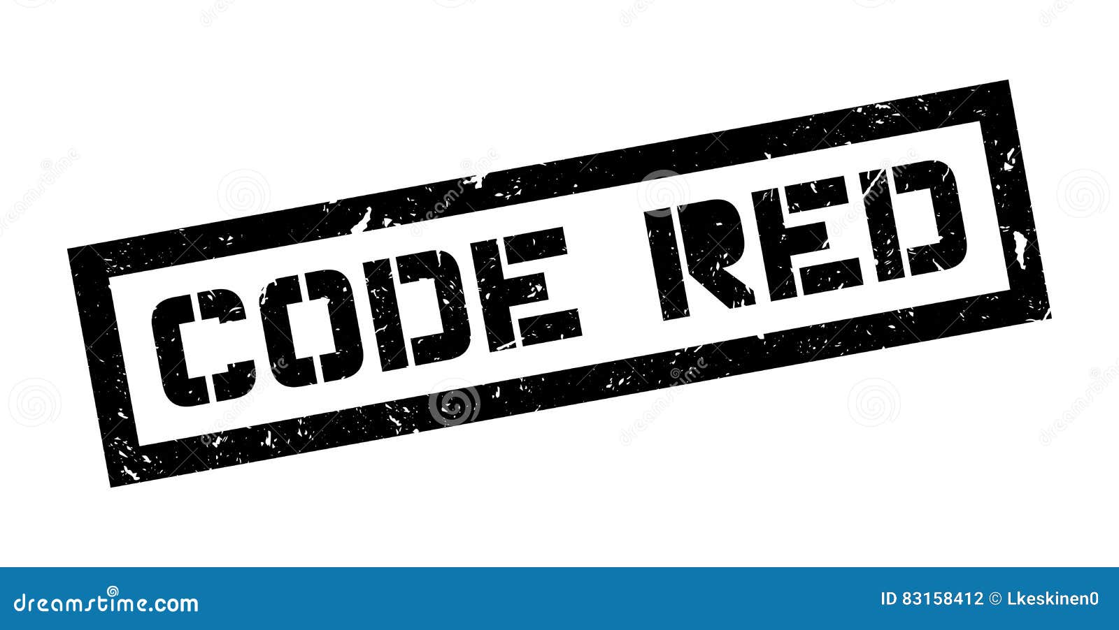 Code Red rubber stamp stock illustration. Illustration of action - 83158412