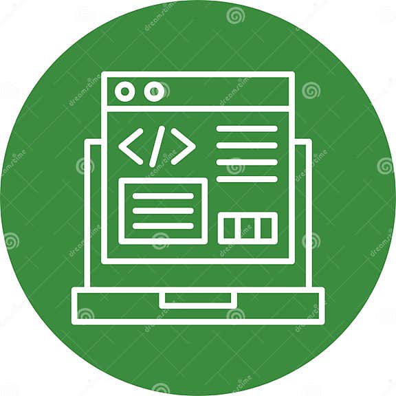 Code Refactoring Vector Icon Design Symbol Stock Illustration ...