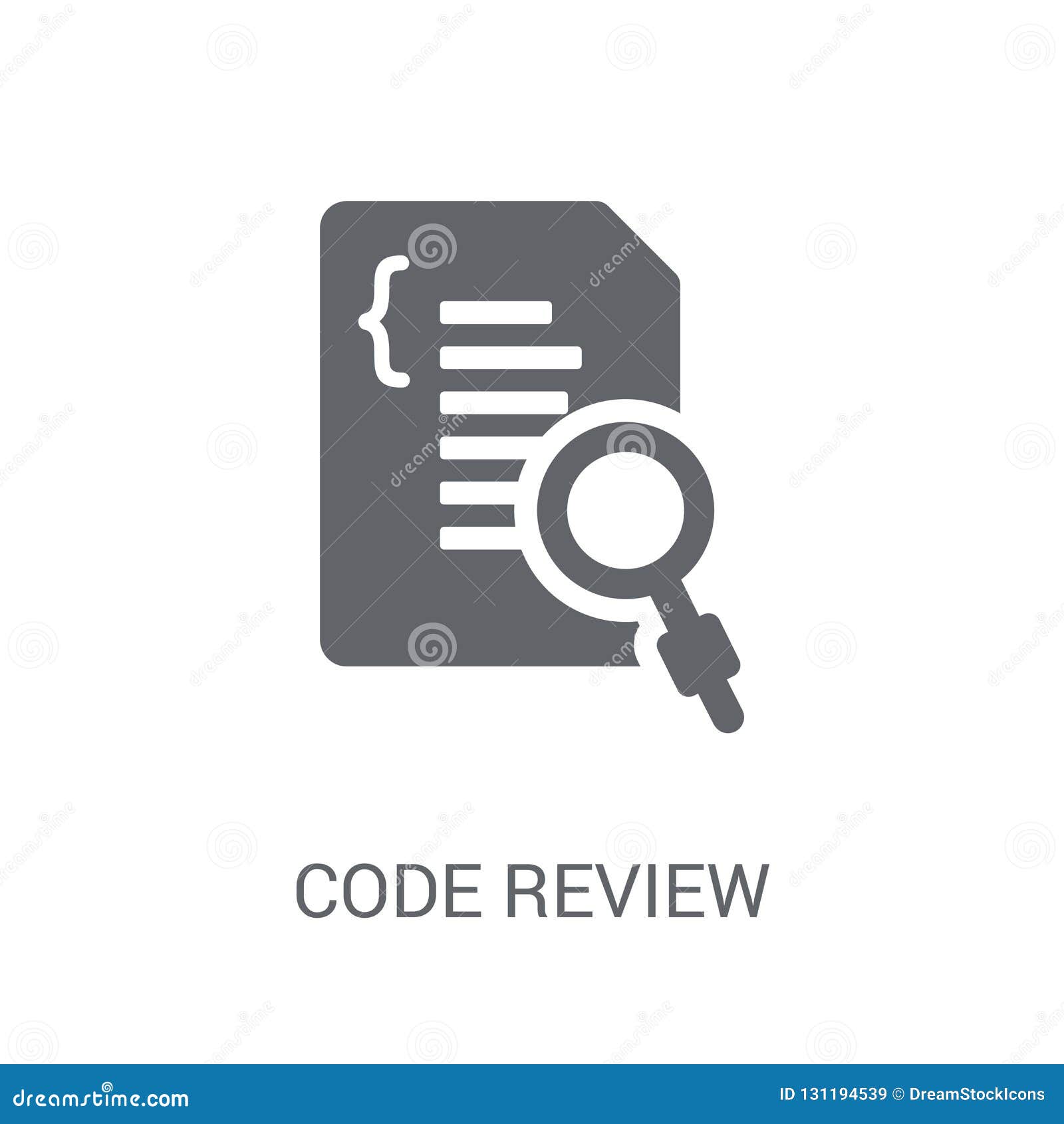 Code Review Icon. Trendy Code Review Logo Concept on White Background ... Code Review Icon. Trendy Code Review Logo Concept on White Background ...