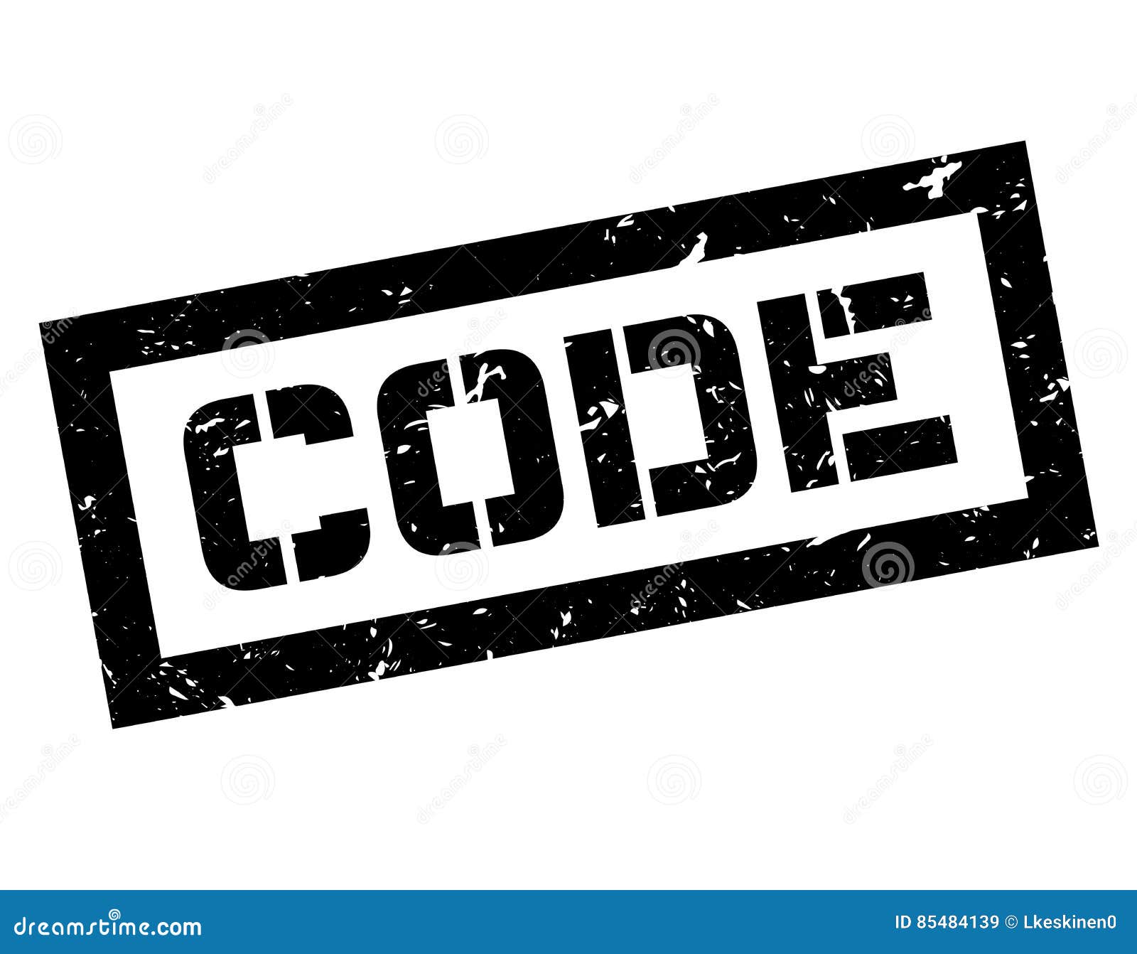 Code rubber stamp stock vector. Illustration of insignia - 85484139