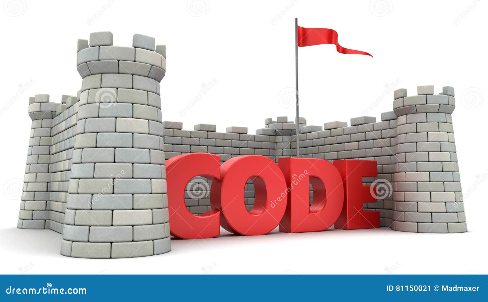 Code safety stock illustration. Illustration of stronghold - 81150021