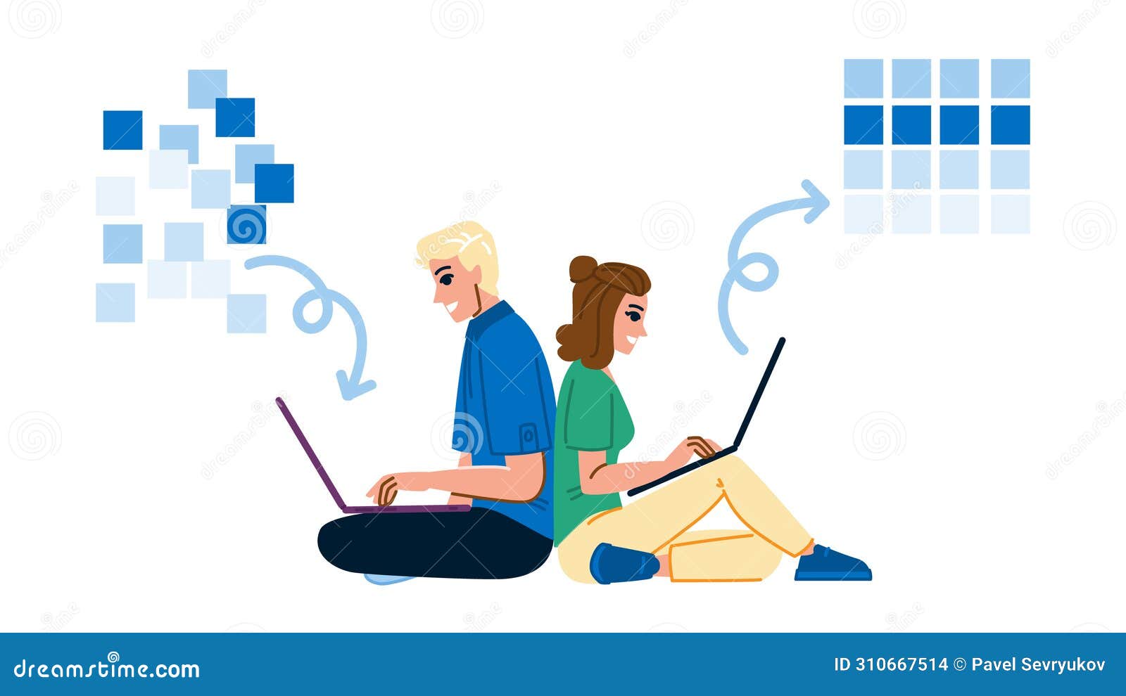 Schema Markup Line Icon Vector Illustration | CartoonDealer.com #325514200