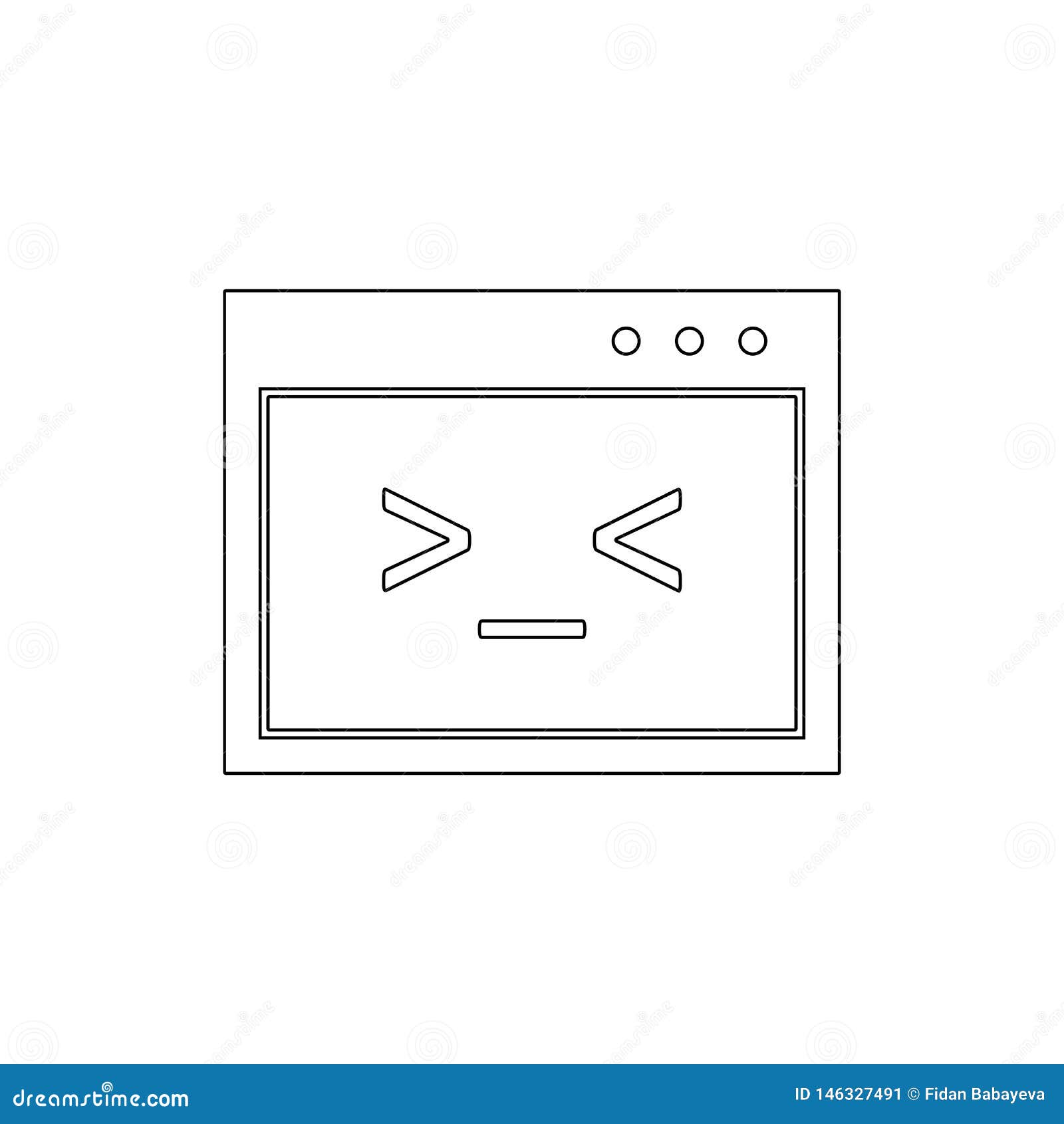 Code Script Shell Unix Outline Icon Signs And Symbols Can Be Used For Web Logo Mobile App Ui