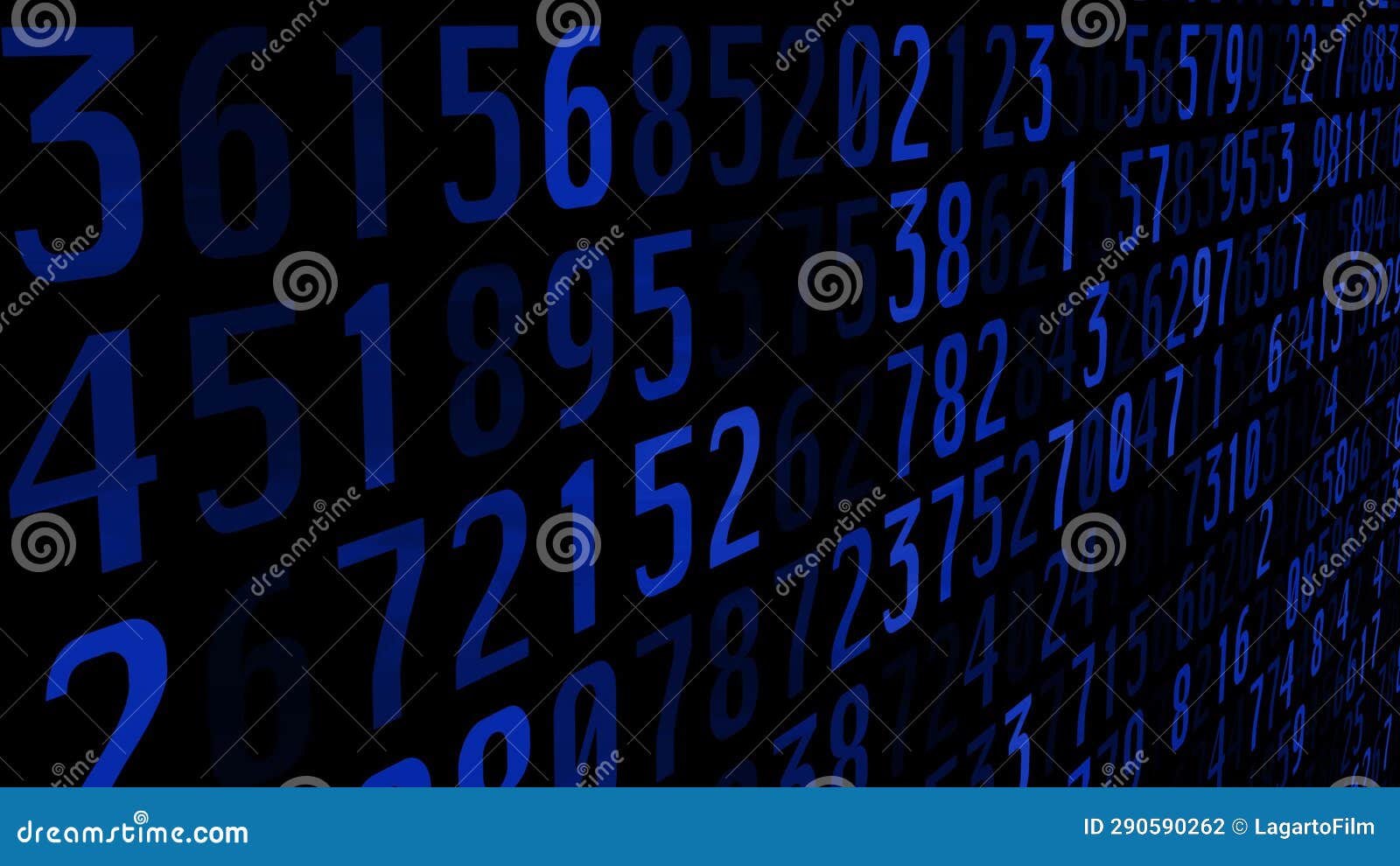 Code Sequence in Motion Unraveling the Mathematical Model of Changing Digits Stock Footage ...