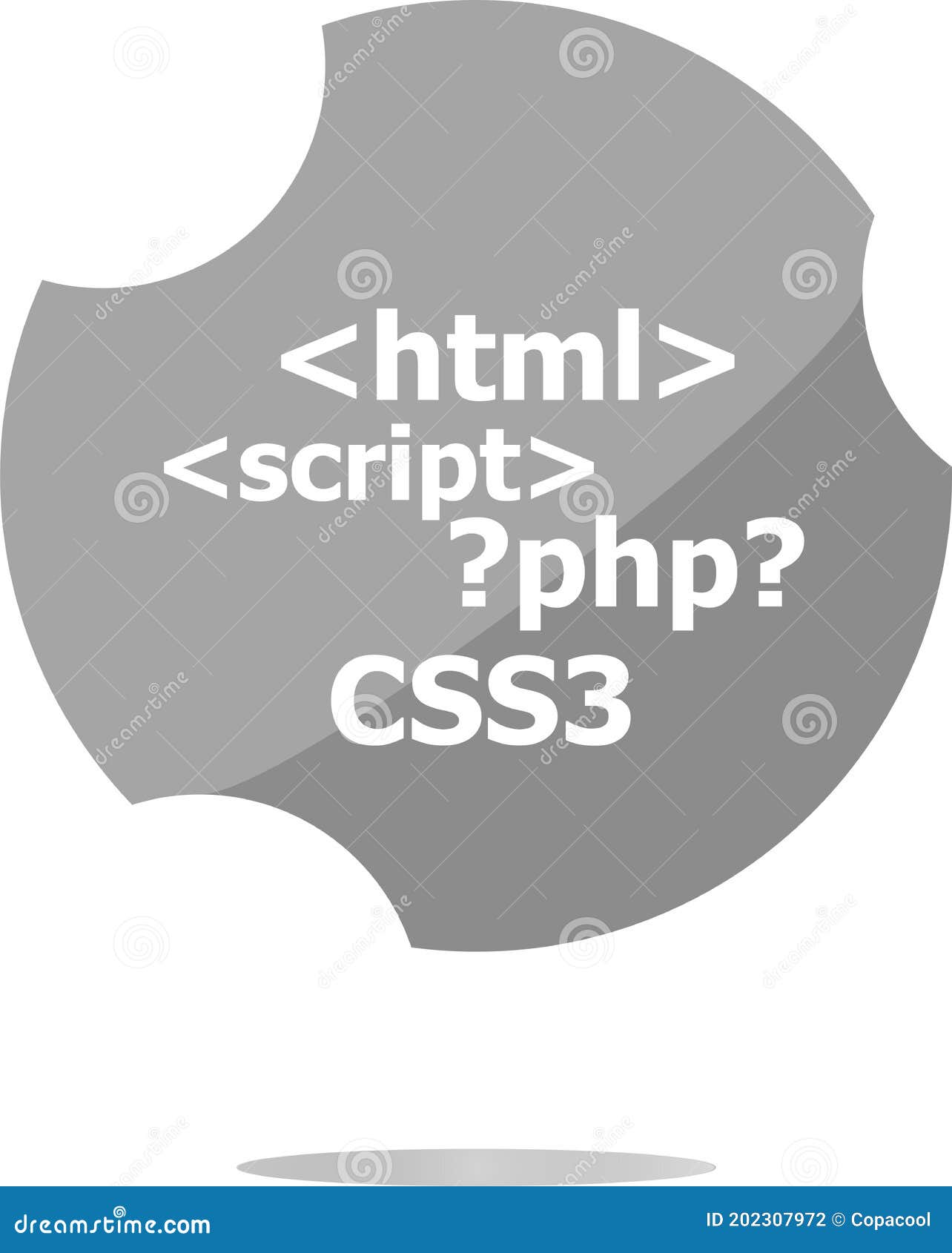 Code Sign Icon. Programming Language Symbol Stock Illustration ...