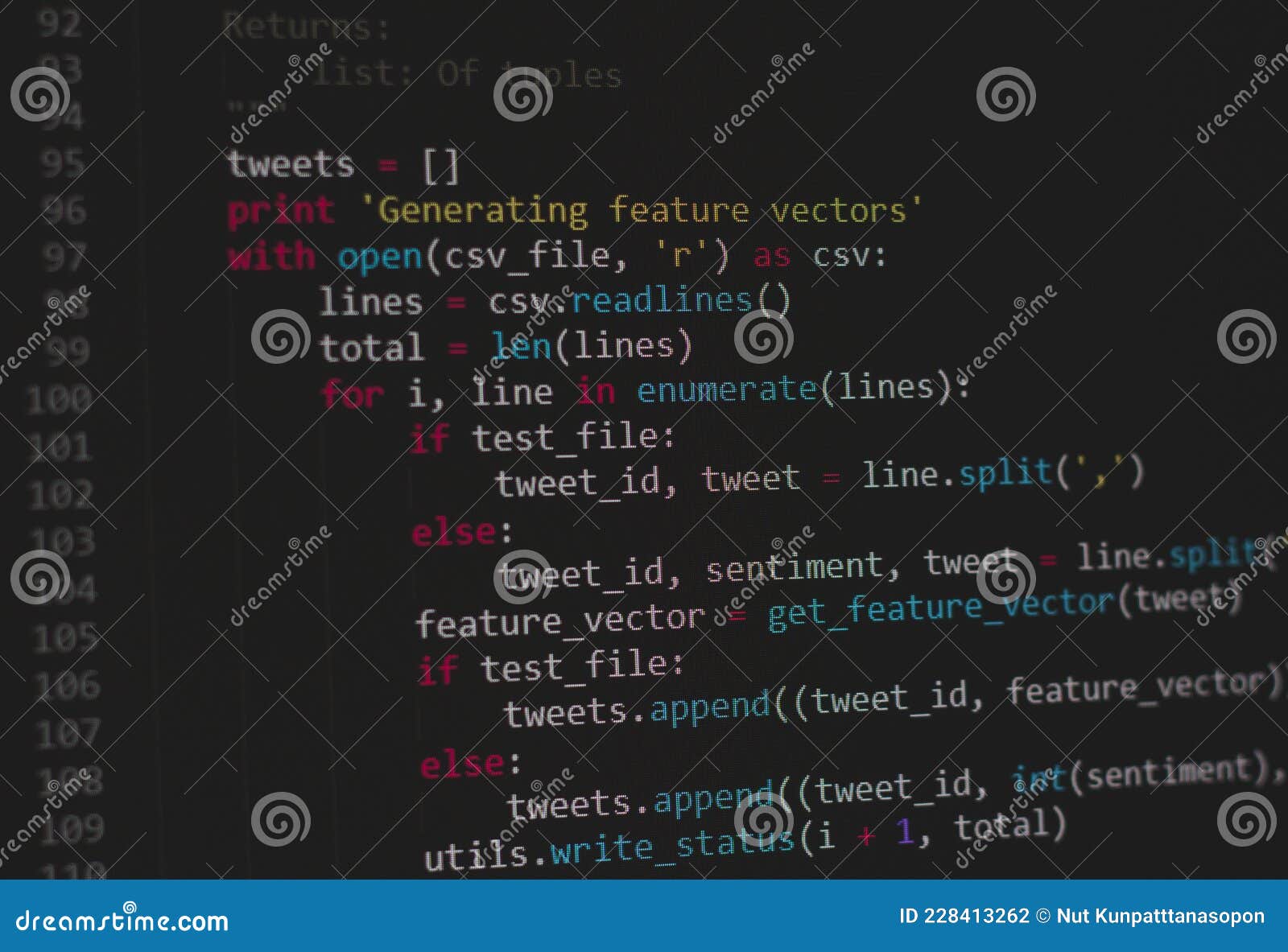 Code Source Du Logiciel Du Développeur Sur L'écran Du Moniteur ... Code Source Du Logiciel Du Développeur Sur L'écran Du Moniteur ...