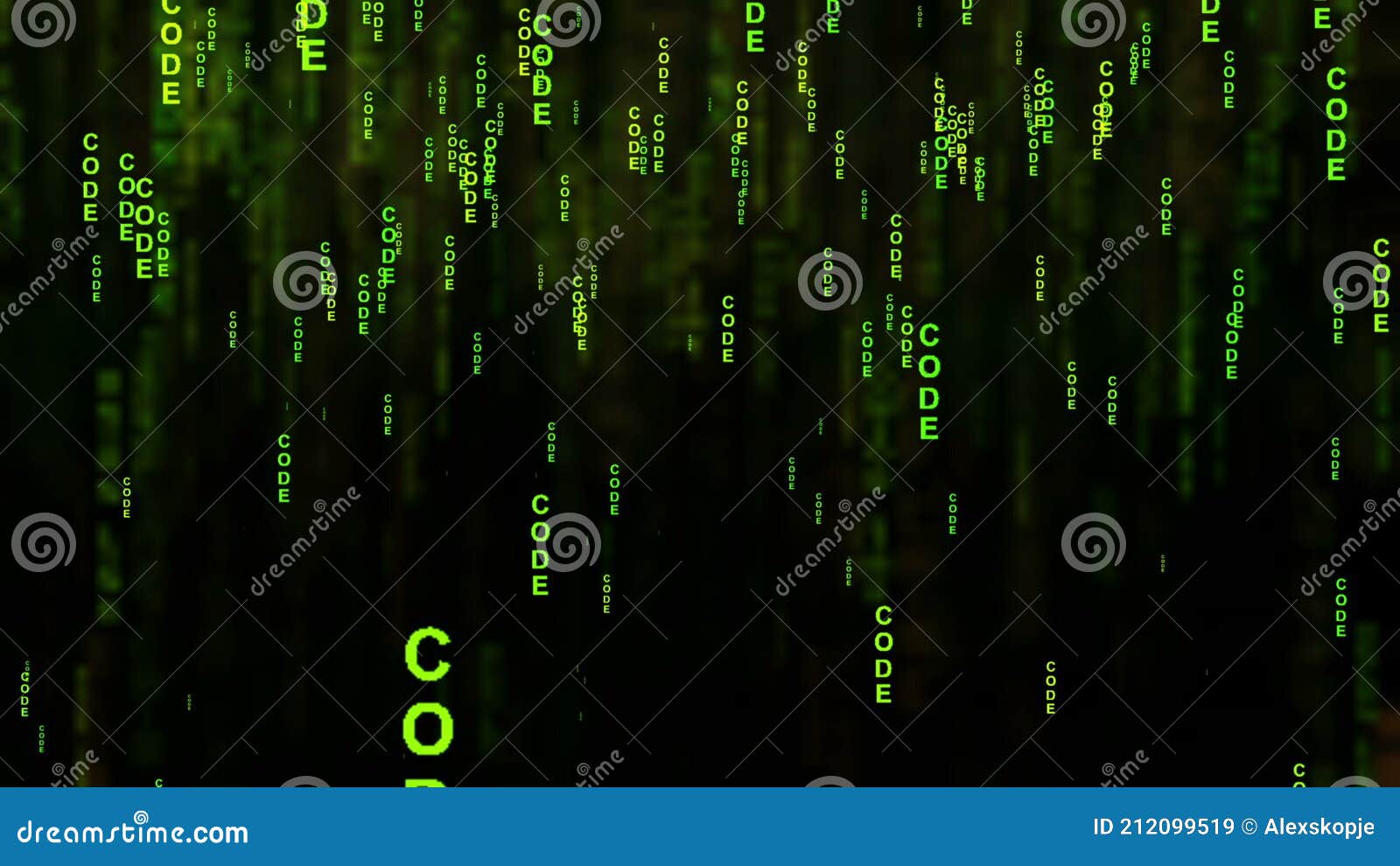 Code Text on the Screen Concept Stock Image - Image of investigate ...