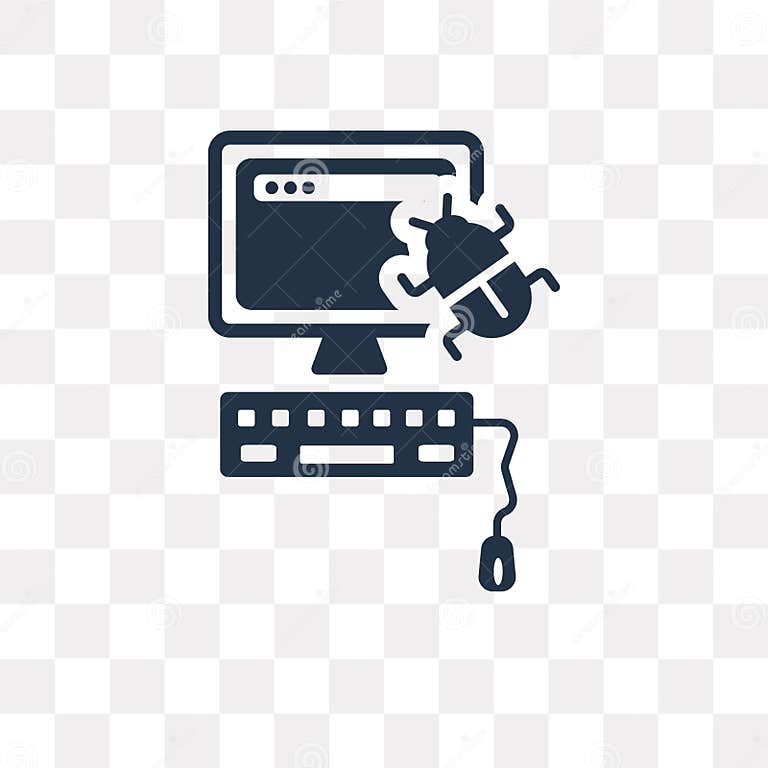 Code Vector Icon Isolated on Transparent Background, Code Trans Stock ...