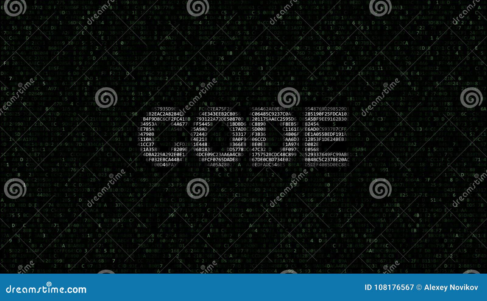 CODE Word Made of Flashing Hexadecimal Symbols on Computer Screen Stock Video - Video of ...