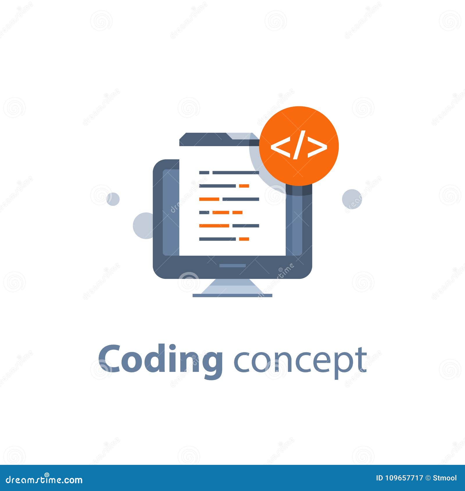 Concept Of Software Development Life Cycle And Agile Methodology, Stock ...