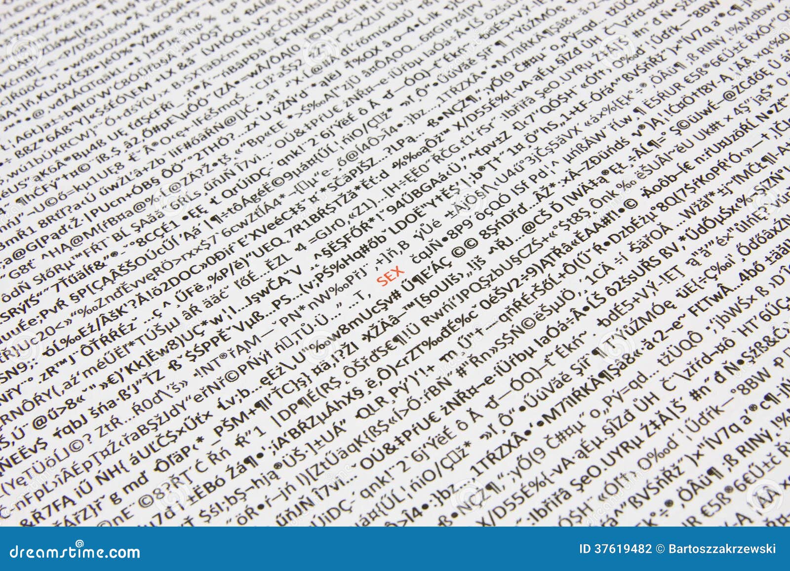 Code written on a piece of stock photo. Image of script - 37619482