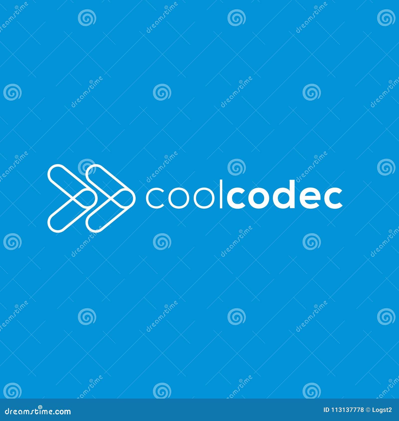 Codec Vector Logo. Video Logo Stock Vector - Illustration of music ...