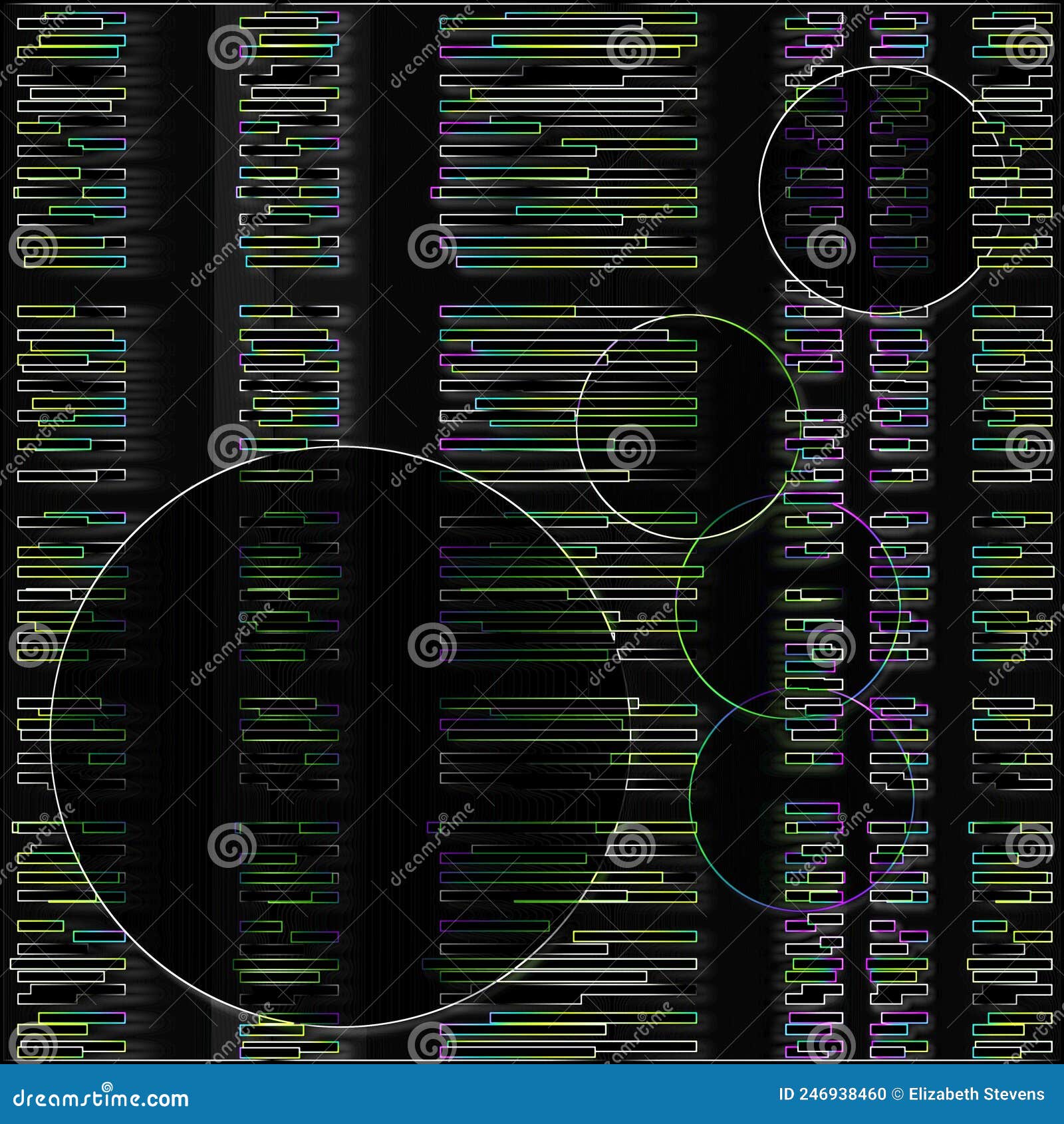 When Coders Dream this is What they See Stock Illustration ...