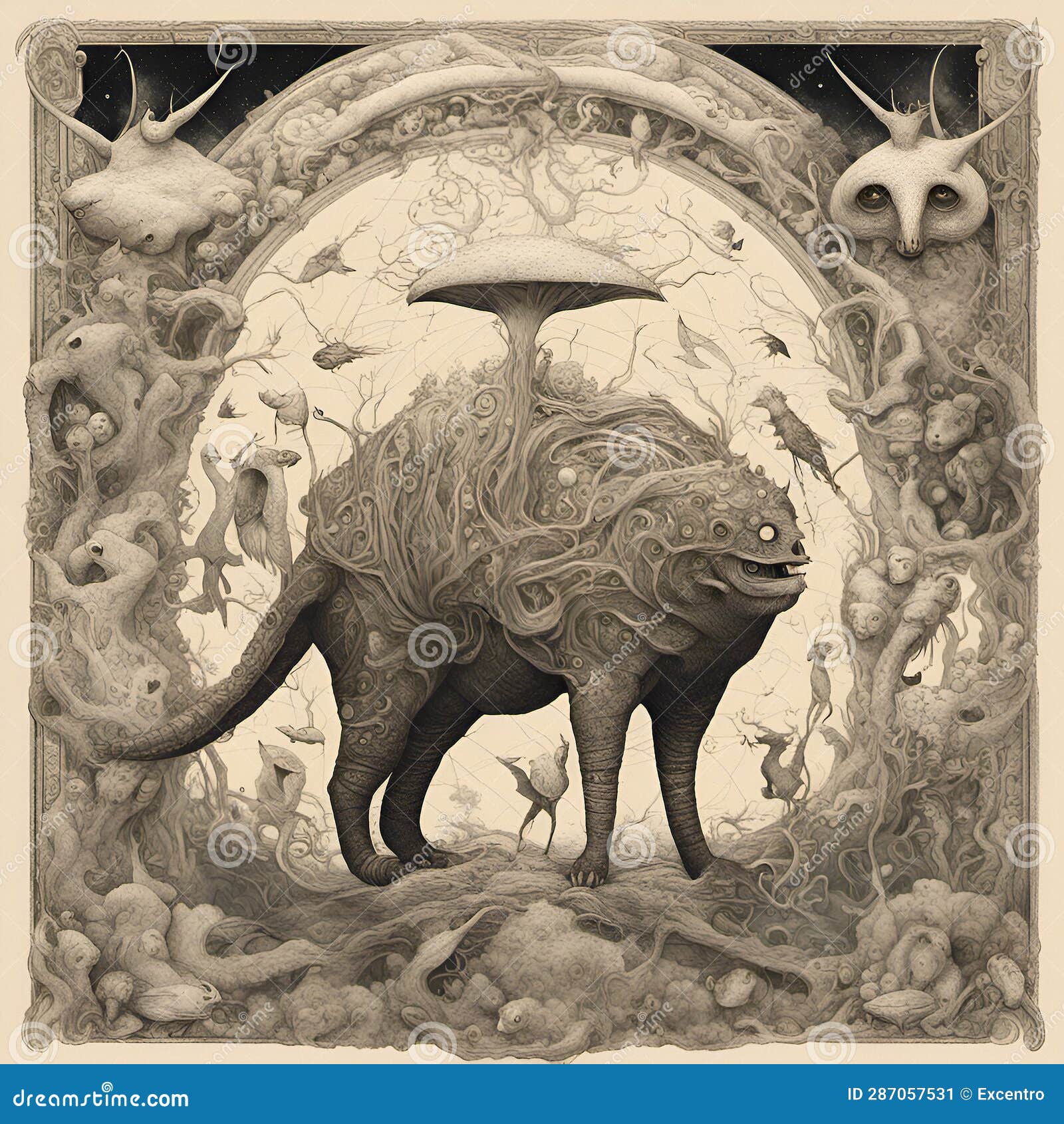 Codex stock illustration. Illustration of imagination - 287057531