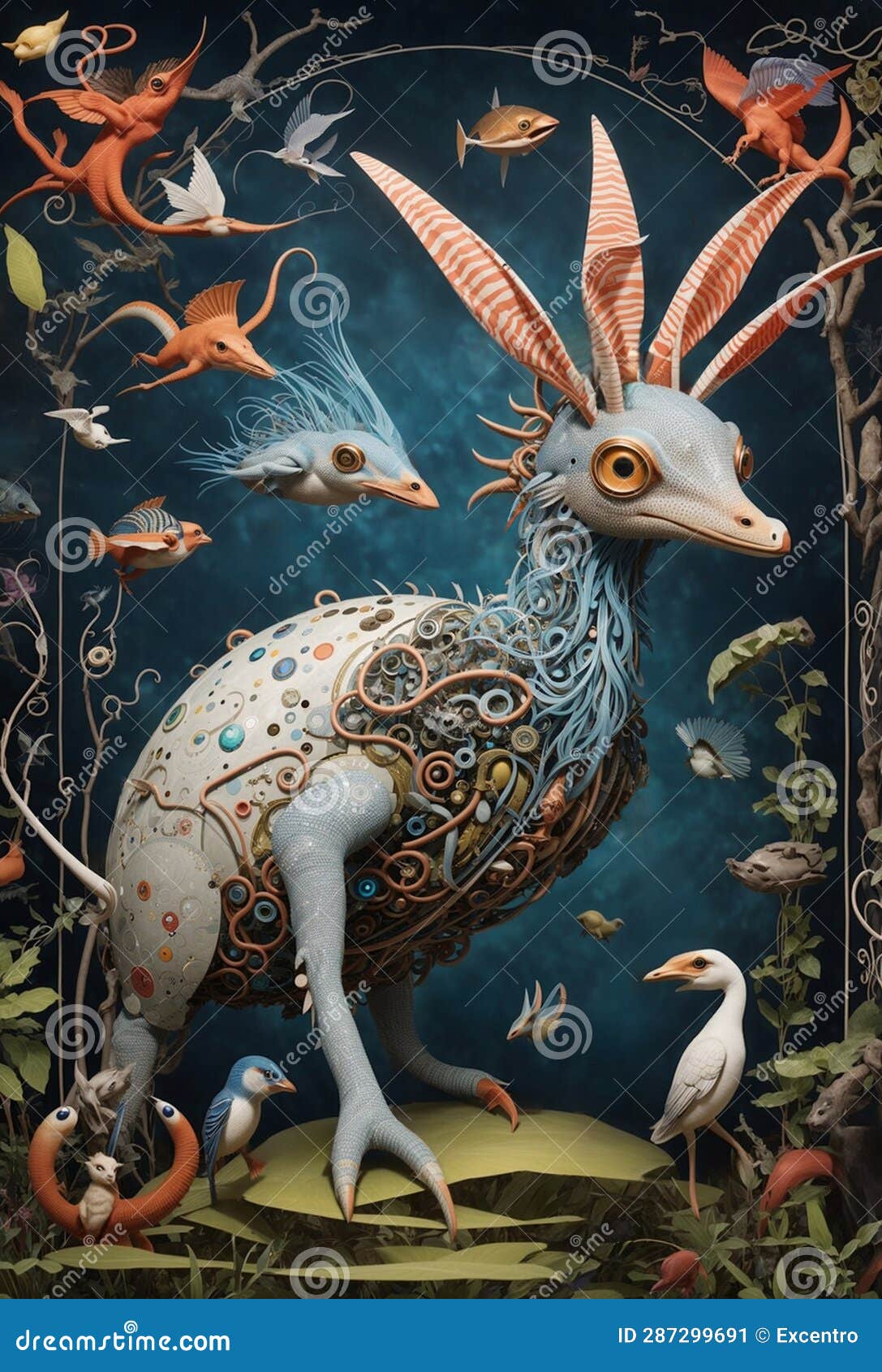 Codex stock illustration. Illustration of creatures - 287299691