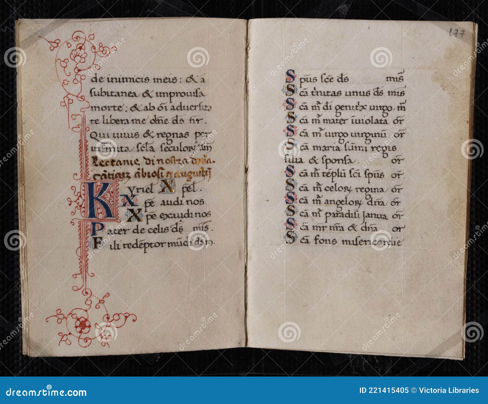 Codex Pollick (Book Of Hours) Picture. Image: 221415405