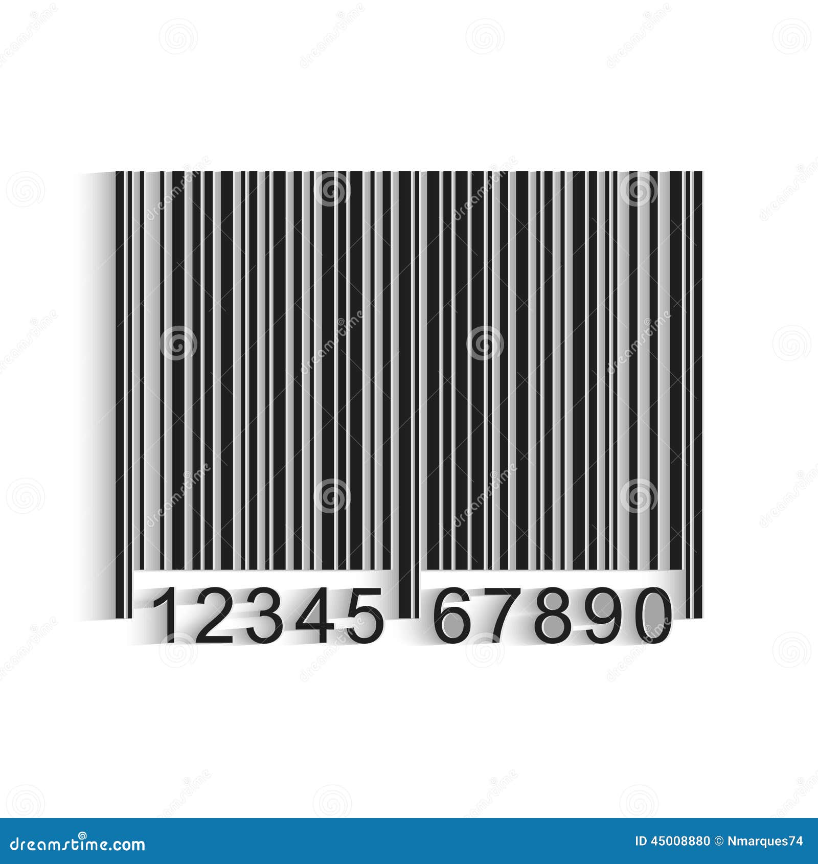 Codice a Barre, Illustrazione Di Vettore Illustrazione Vettoriale ...