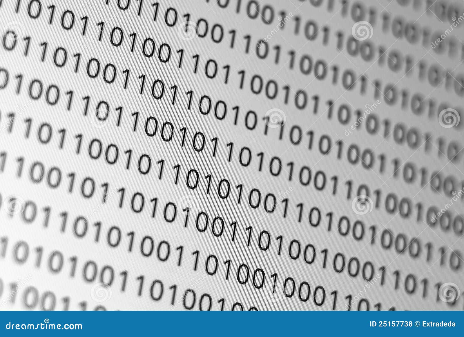 Codice binario fotografia stock. Immagine di immagine - 25157738