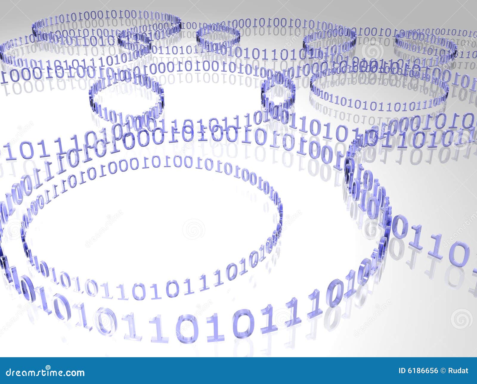 Codice binario illustrazione di stock. Illustrazione di binario - 6186656