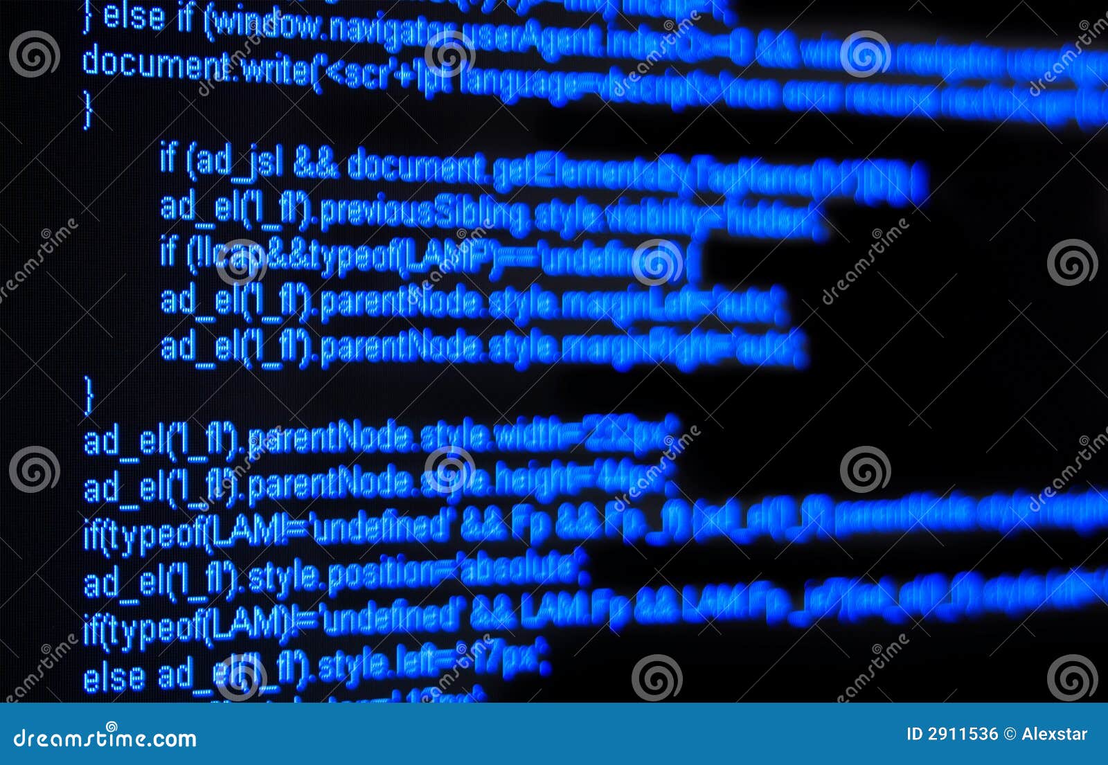 Codice del HTML fotografia stock. Immagine di digitale - 2911536