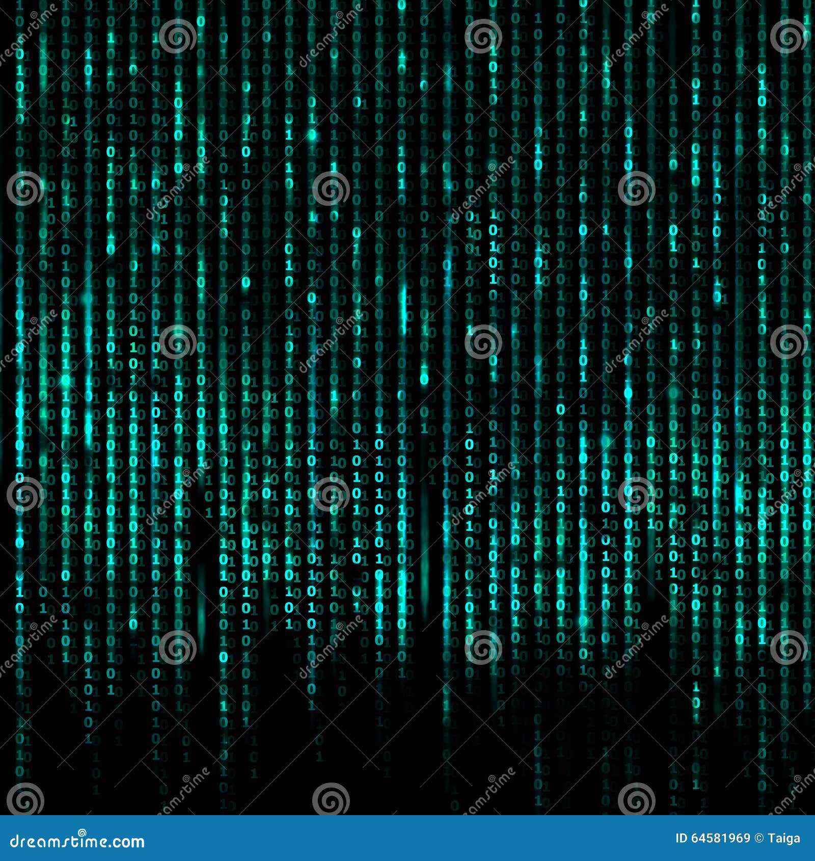 Codice Di Programma - Fondo Astratto Di Digital Illustrazione di Stock ...