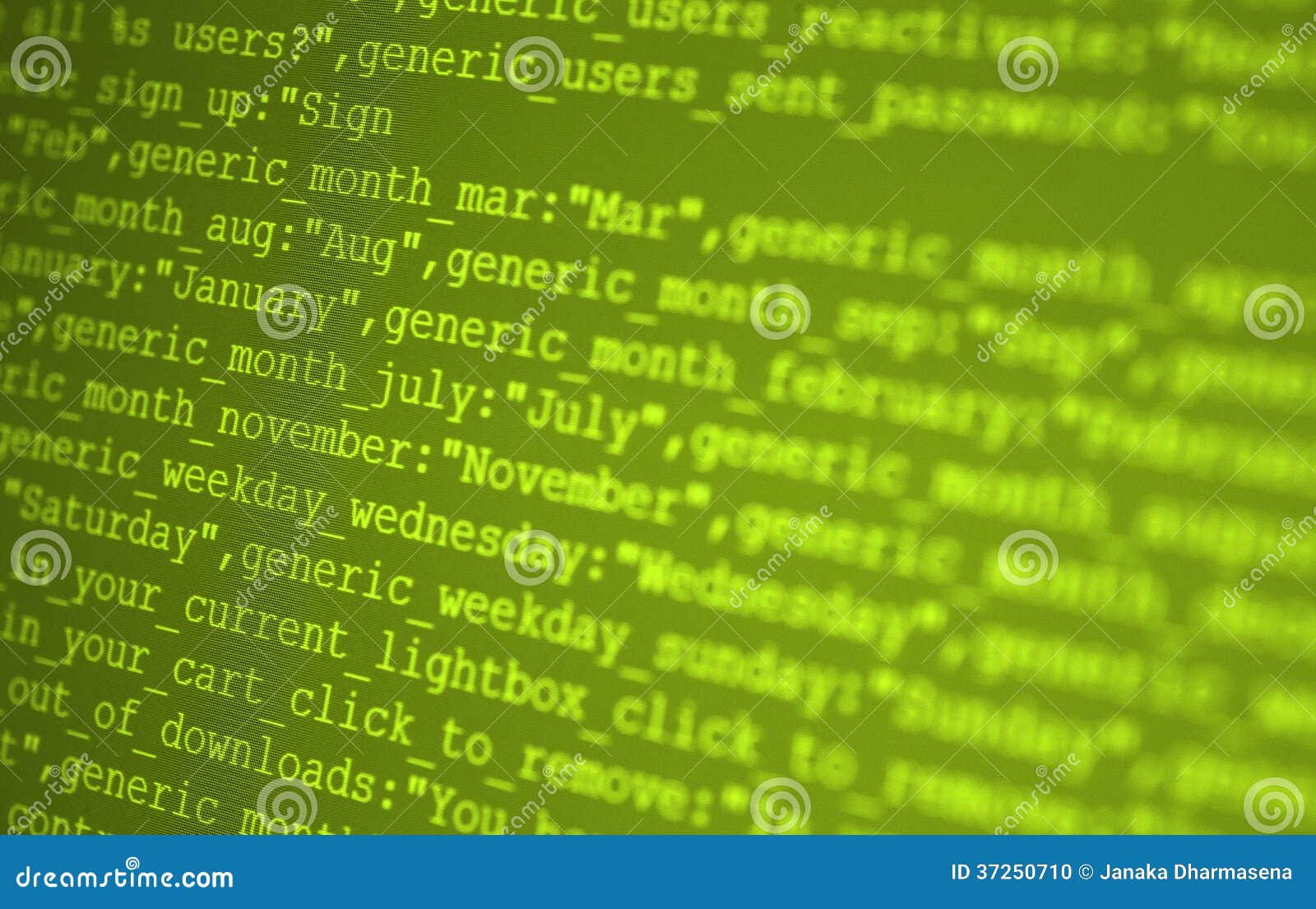 Codici del HTML fotografia stock. Immagine di pagina - 37250710